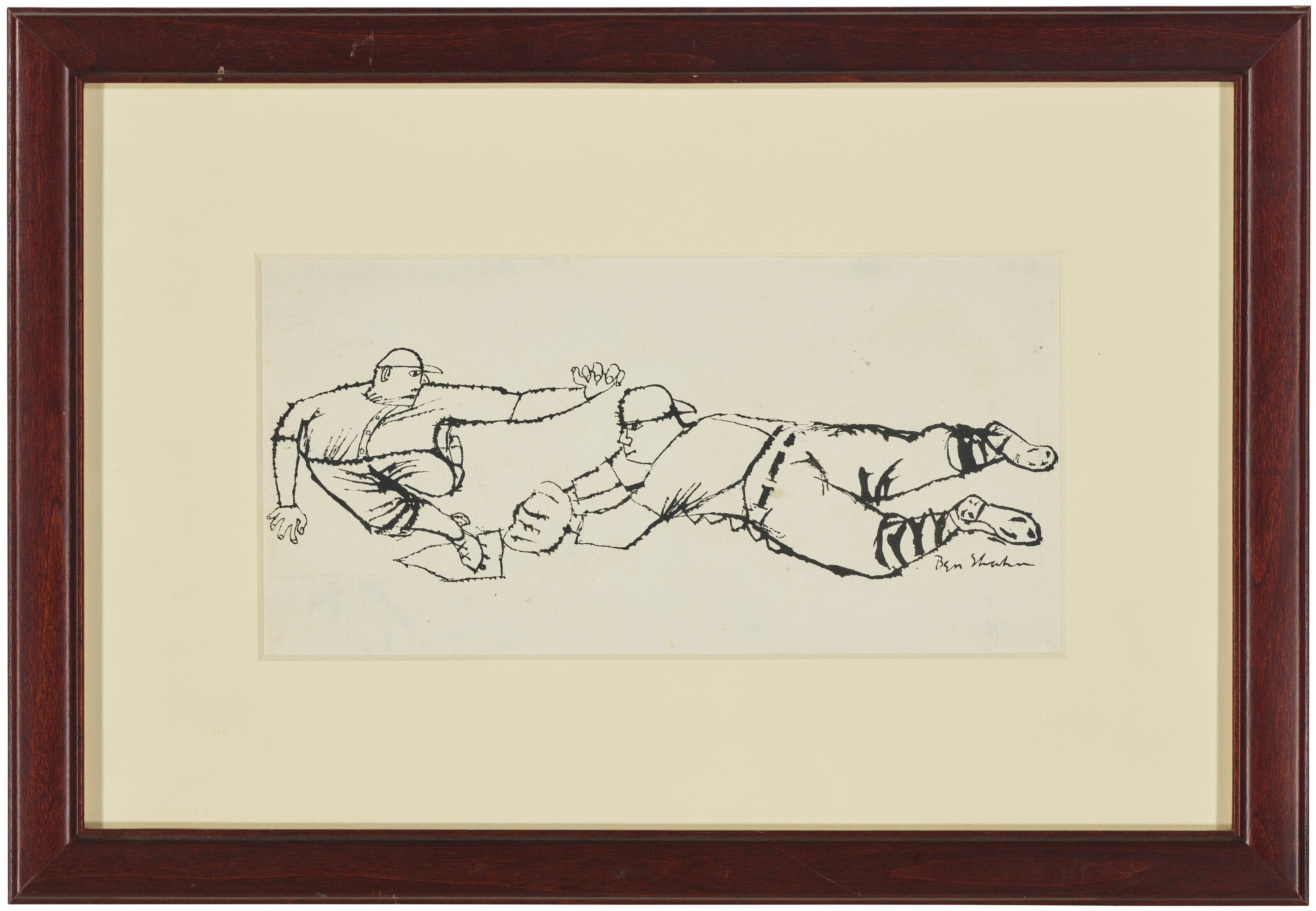 BEN SHAHN (LITHUANIAN/AMERICAN, 1898-1969), Baseball Scene | Christie’s