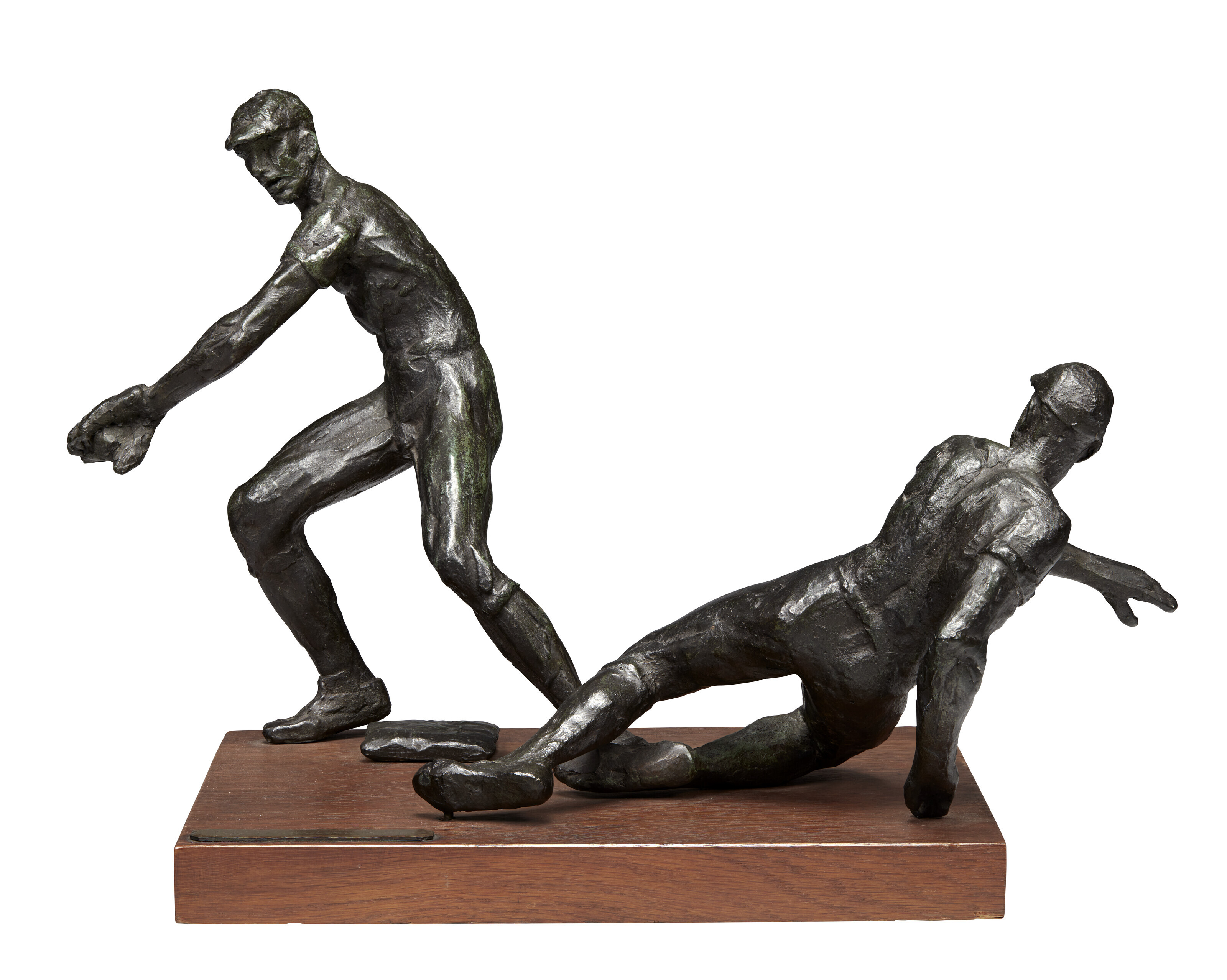 PLAY AT SECOND BASE, Joseph Brown (American, 1909 - 1985) | Christie’s