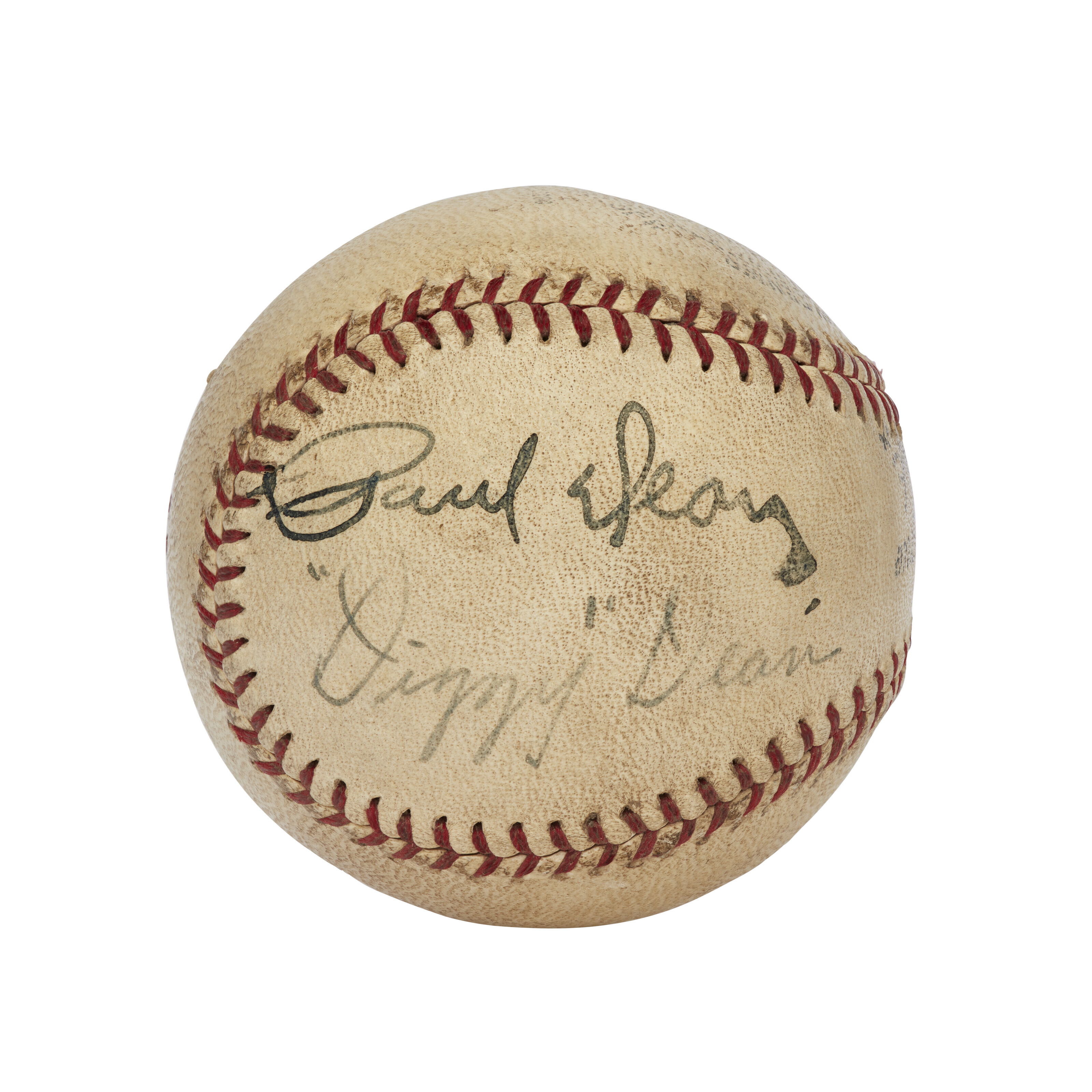 DIZZY AND PAUL DEAN AUTOGRAPHED BASEBALL C.1930-40S (PSA/DNA), | Christie’s
