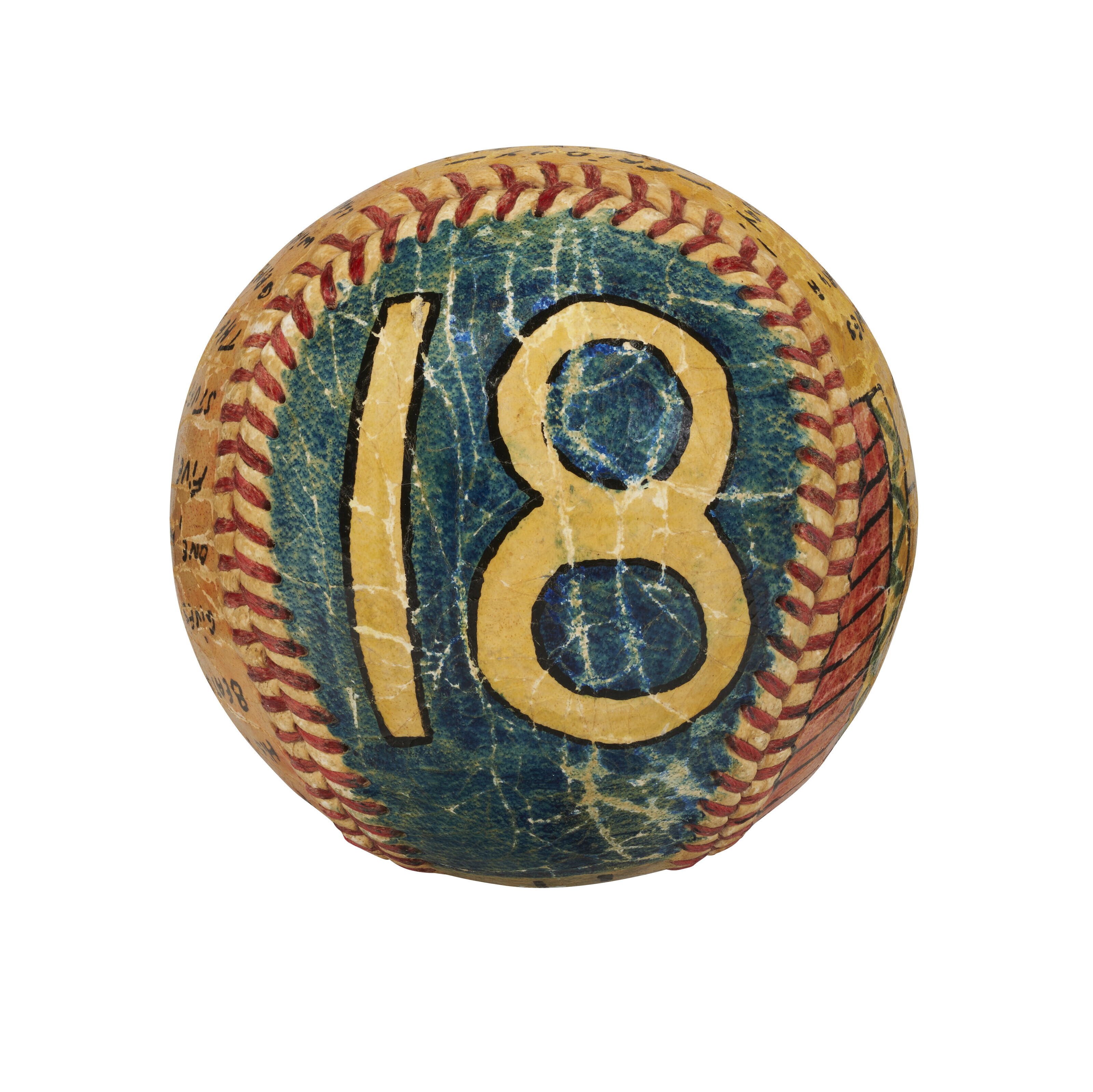 JULY 31, 1953 ROBIN ROBERTS SEASON WIN #18 GAME-USED BASEBALL, | Christie’s