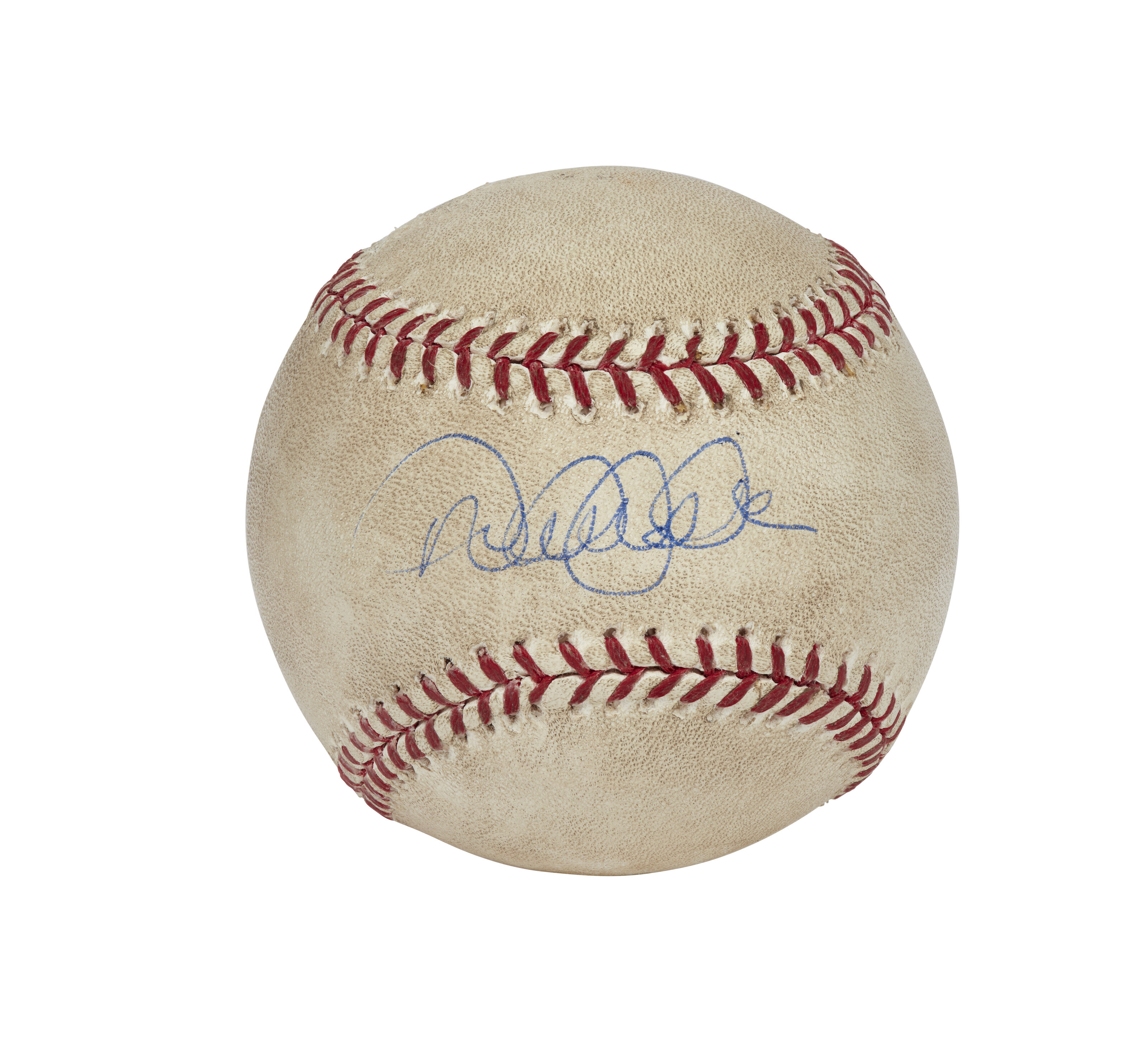DEREK JETER AUTOGRAPHED 3,000TH HIT GAME READY MLB BASEBALL (MLB ...