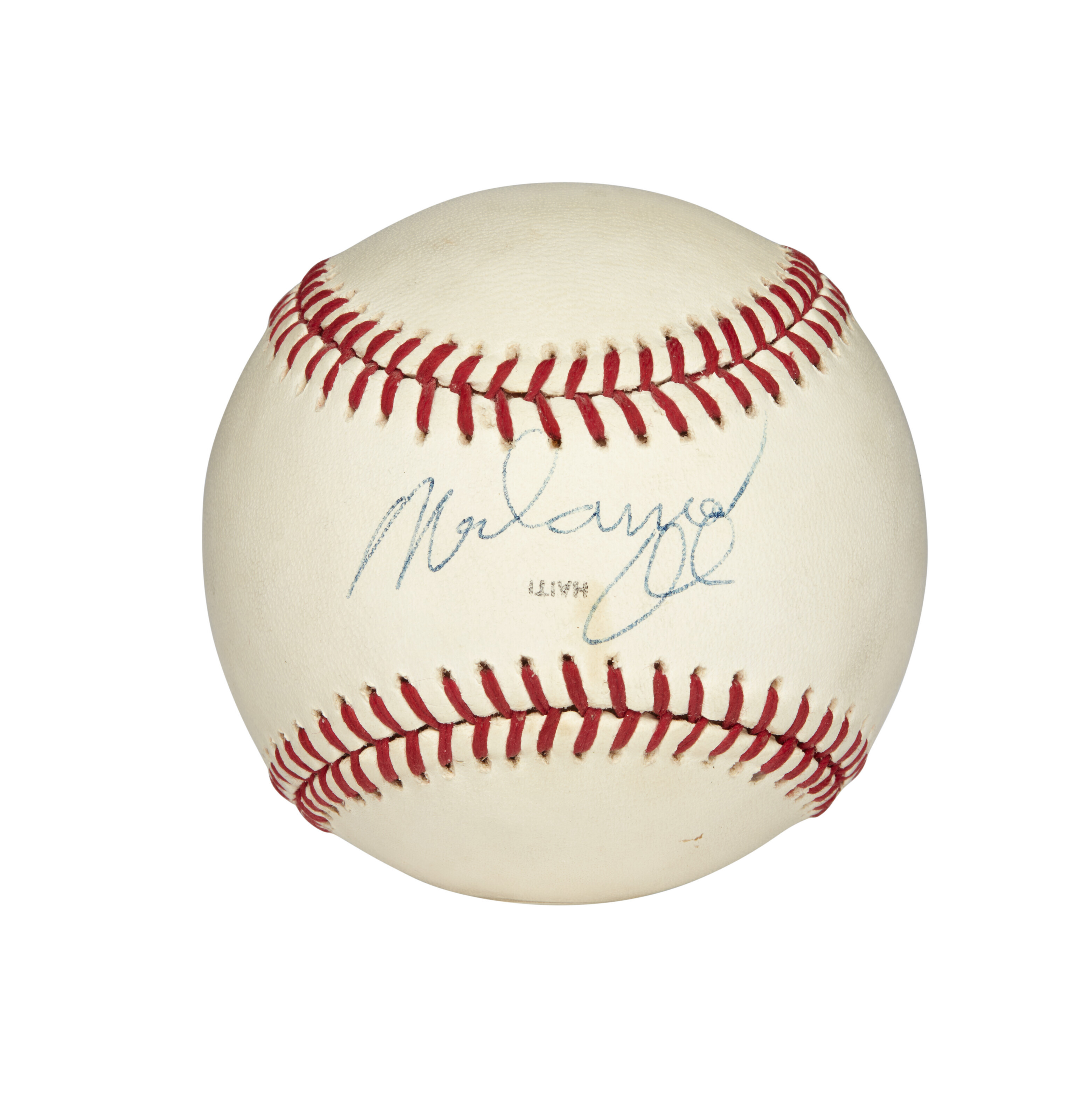 MUHAMMAD ALI SINGLE SIGNED BASEBALL (PSA/DNA), | Christie’s