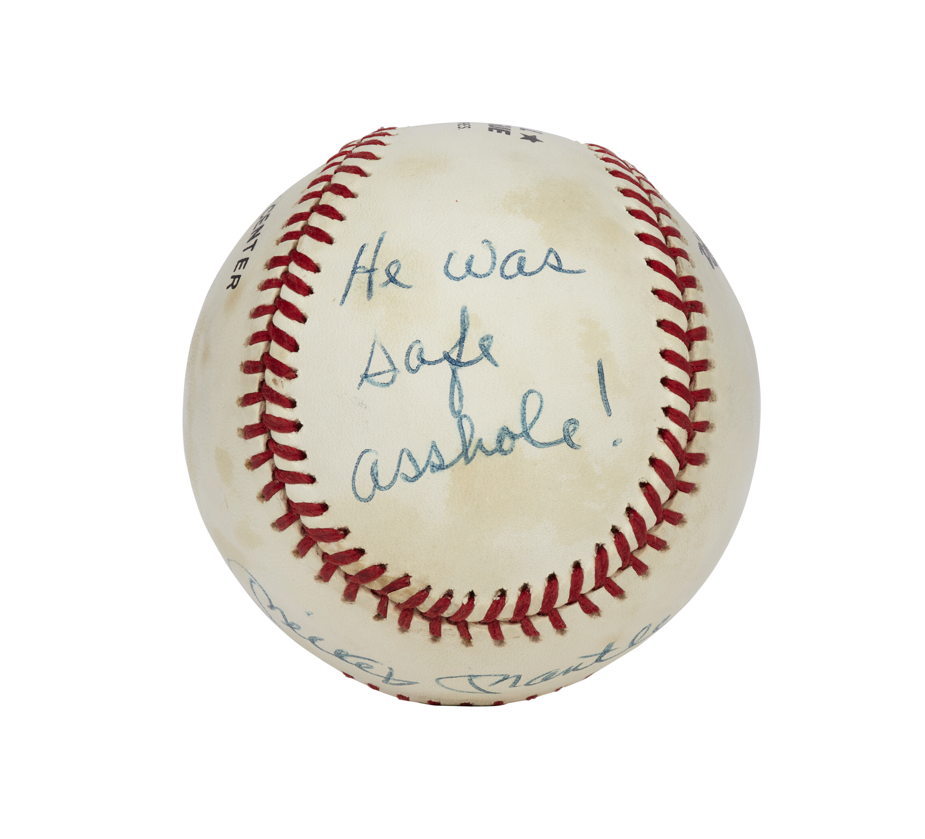 mickey mantle signed baseball
