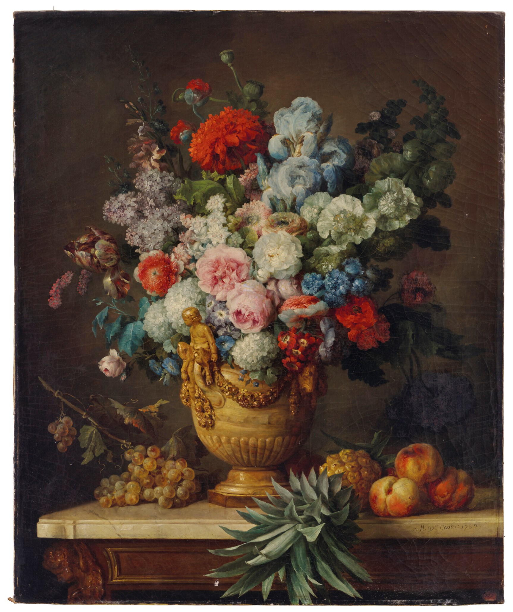 A still life by Anne Vallayer-Coster that was lost to scholars for two ...