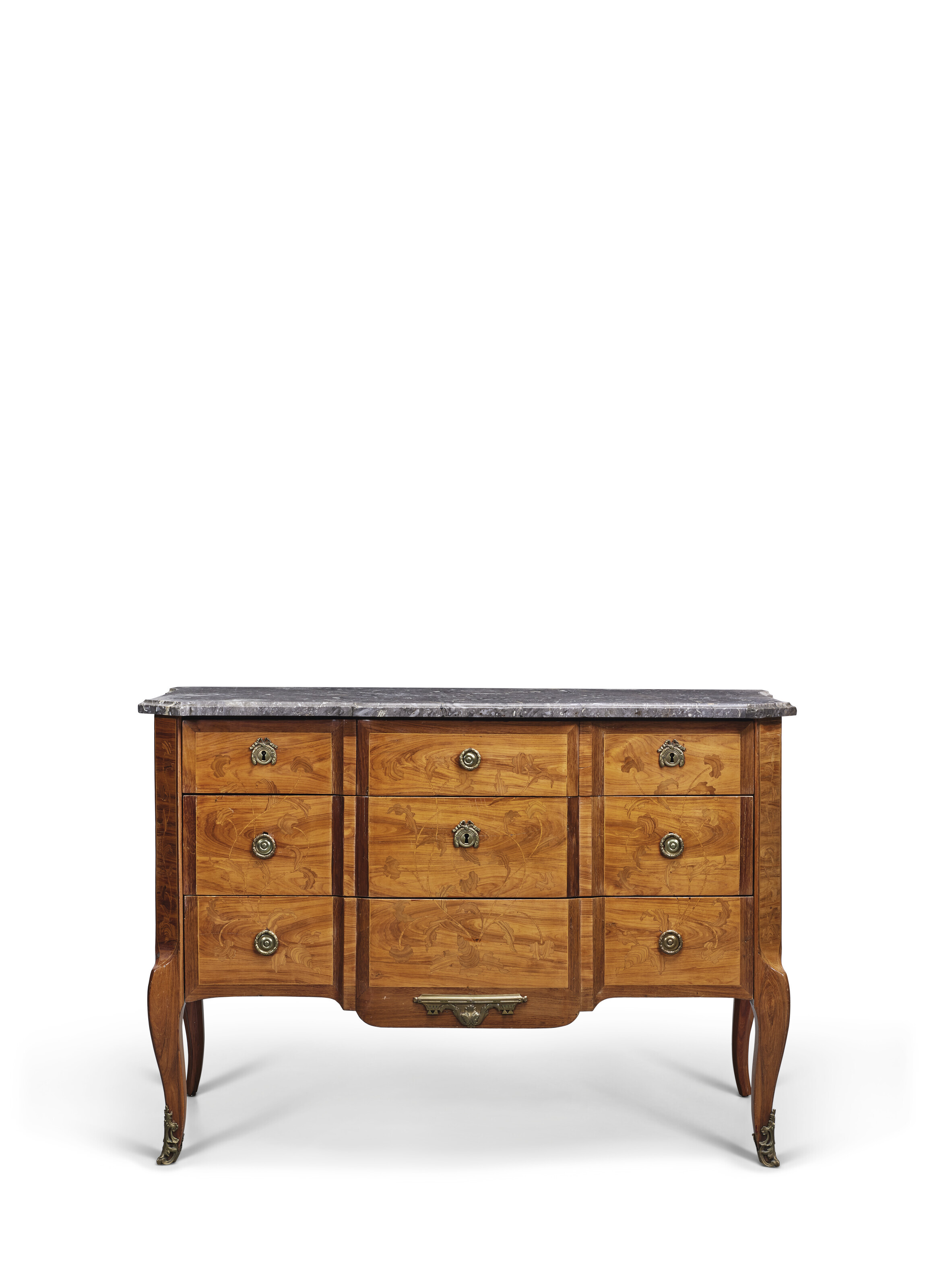 COMMODE D'EPOQUE TRANSITION, ESTAMPILLE DE CLAUDE CHARLES SAUNIER, VERS ...