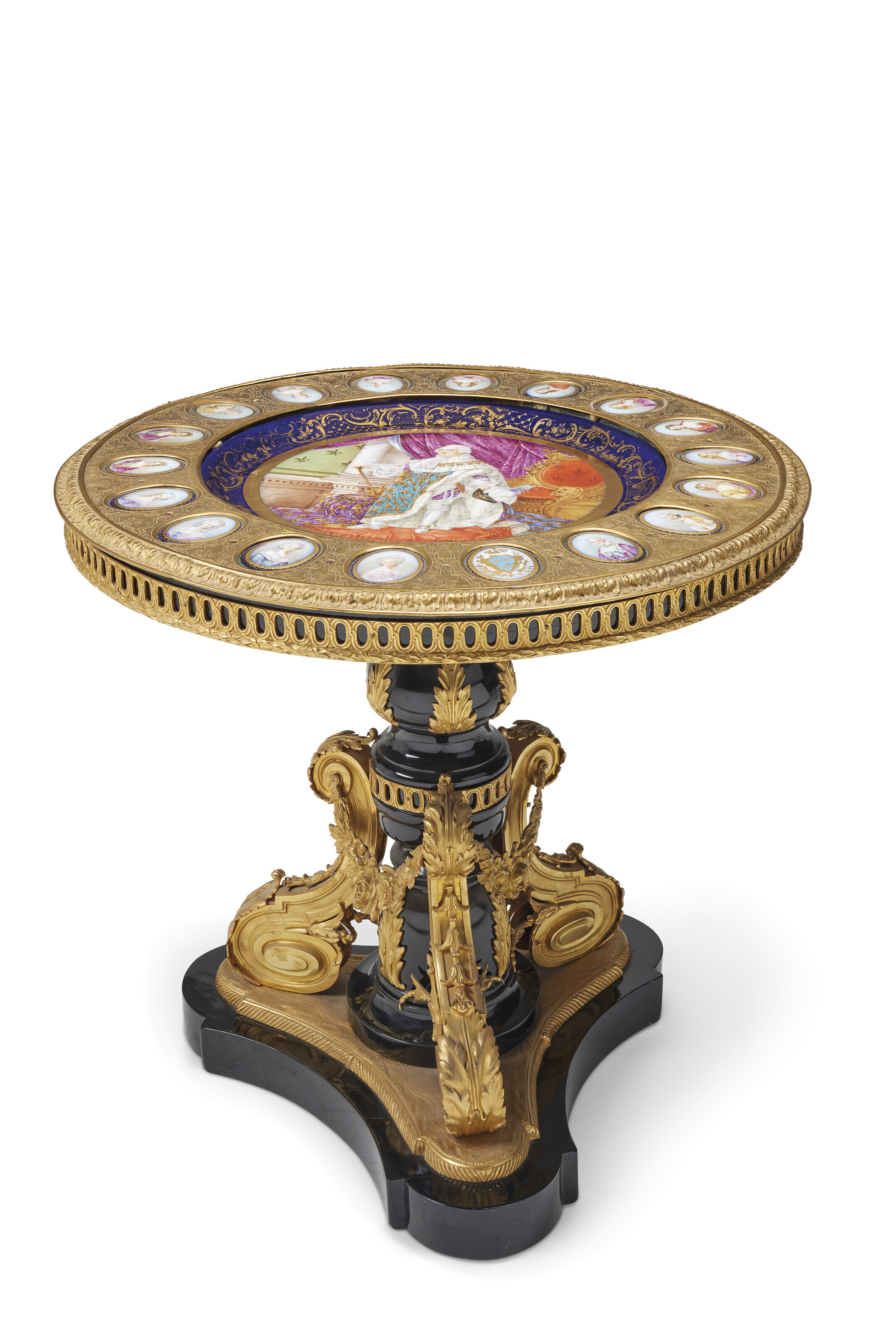 GUERIDON DE LA FIN DU XIXe - DEBUT DU XXe SIECLE, DANS LE GOUT DE LA ...