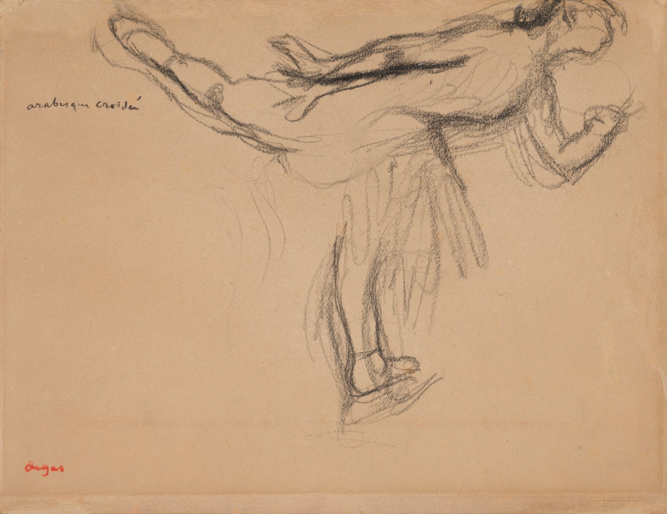 Edgar Degas (1834-1917), Danseuse, arabesque croisée | Christie's