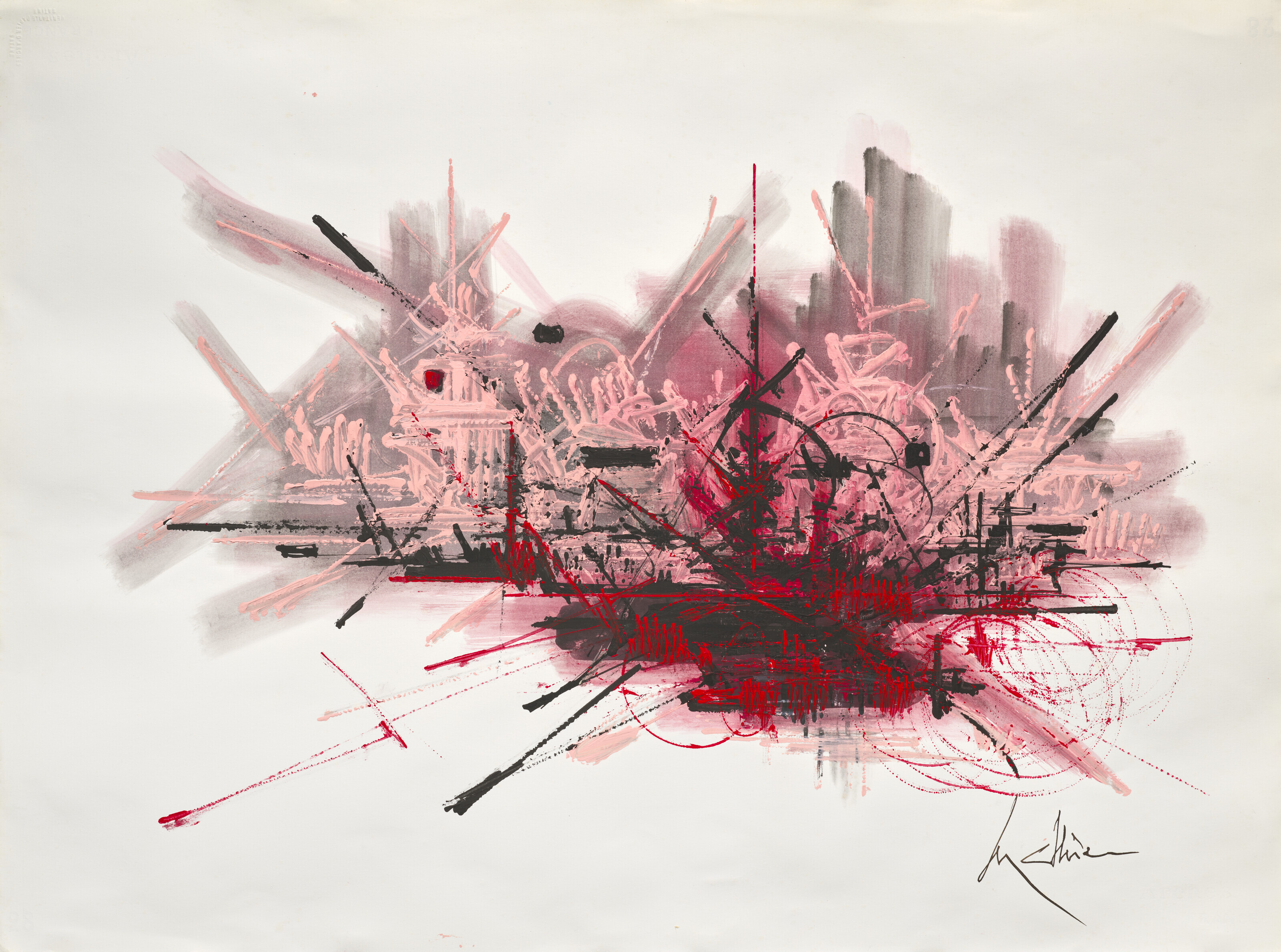 Georges Mathieu (1921-2012), Composition | Christie’s