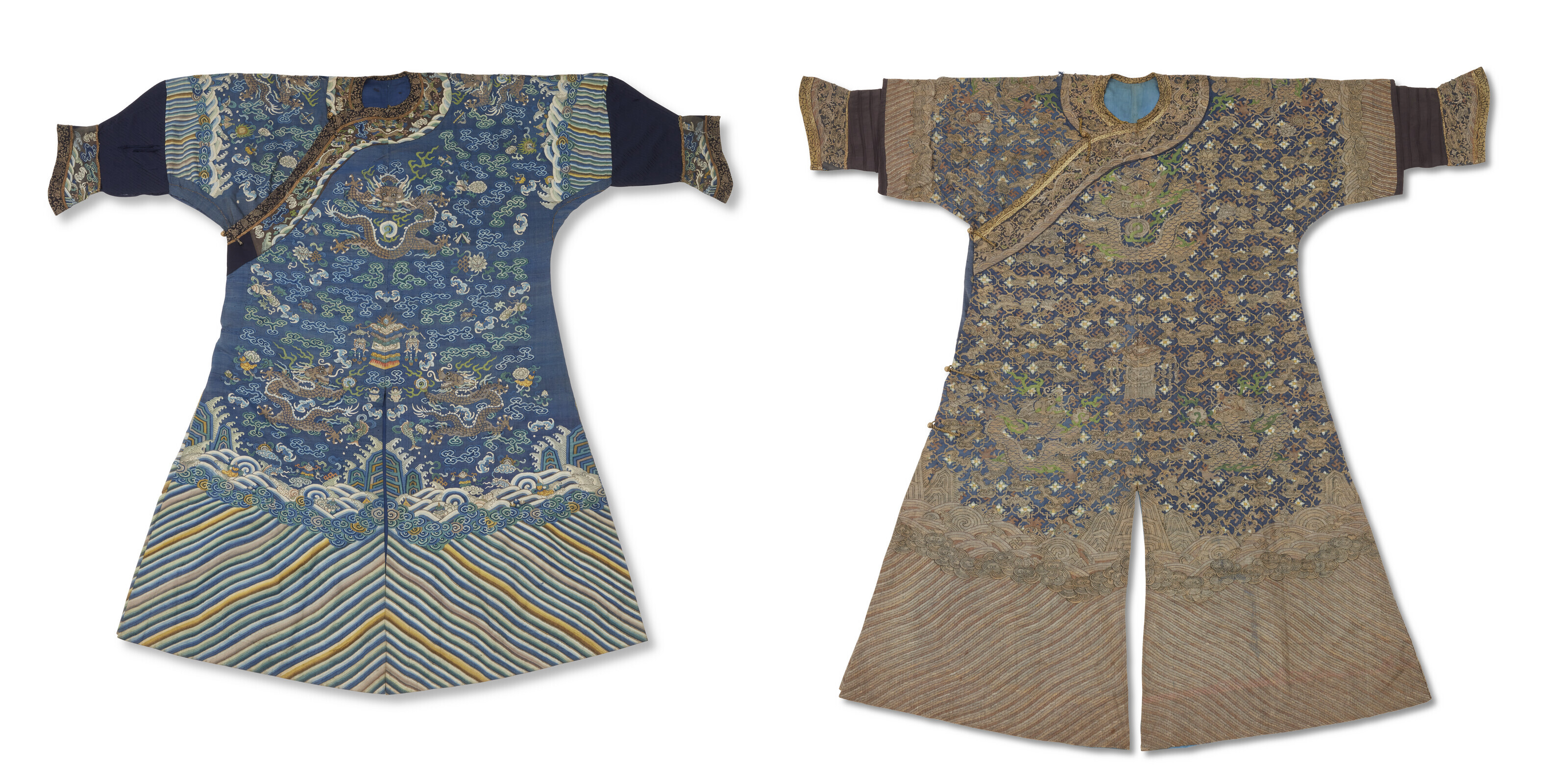 TWO KESI 'DRAGON' ROBES, CHINA, QING DYNASTY, 19TH CENTURY | Christie’s