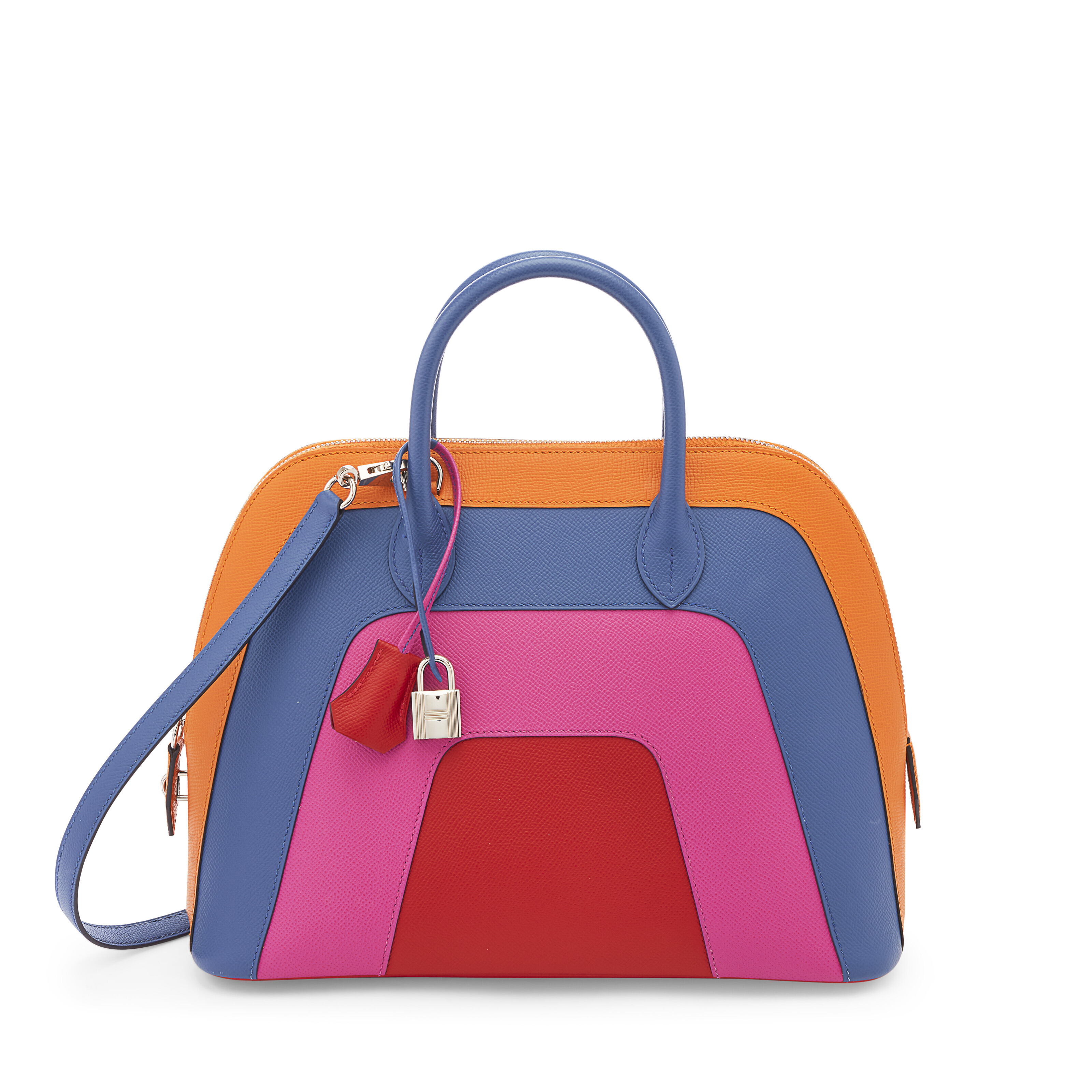A LIMITED EDITION ABRICOT, BLEU AGATE, MAGNOLIA & ROUGE CASAQUE EPSOM ...