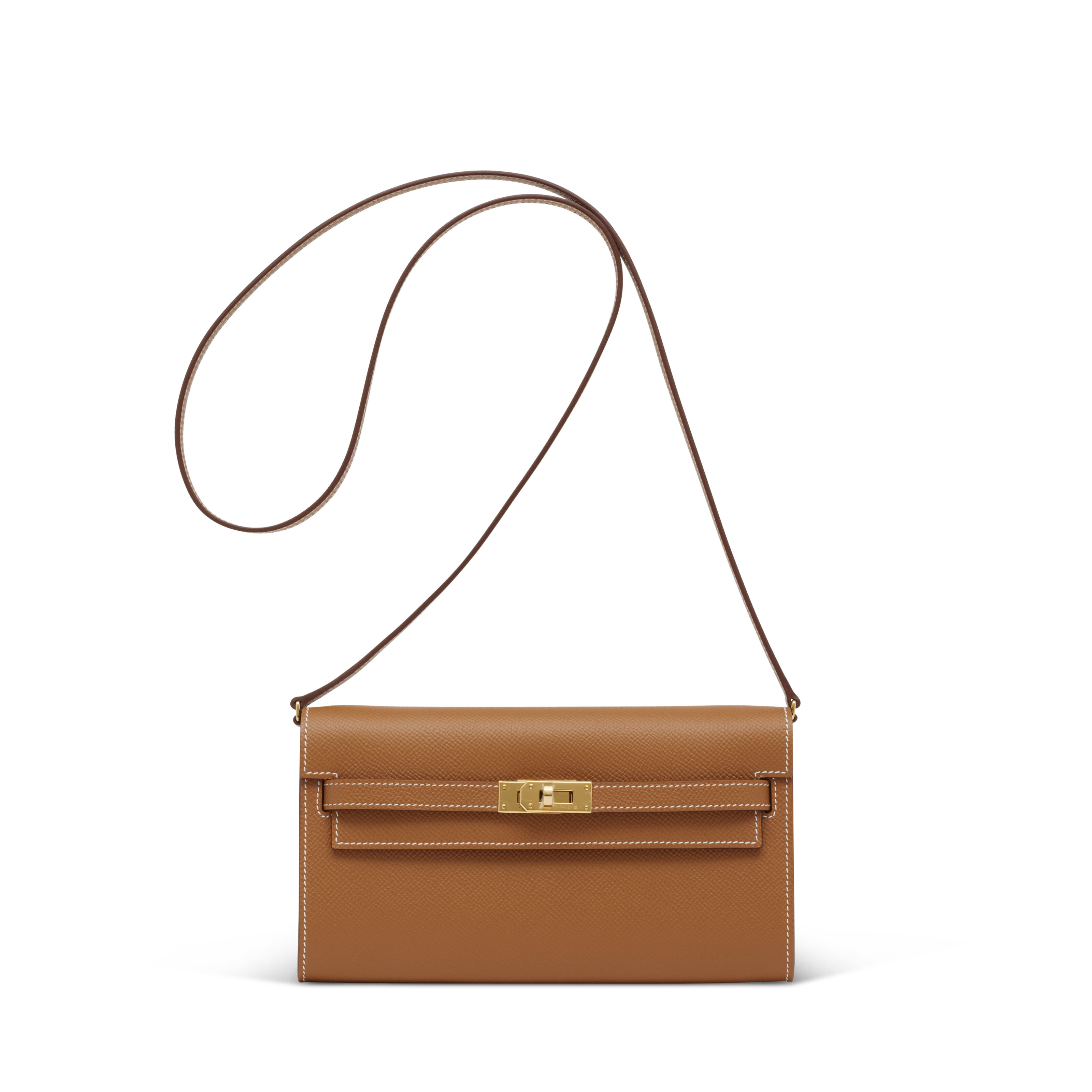 A GOLD EPSOM LEATHER KELLY TO GO WITH GOLD HARDWARE, HERMÈS, 2022 ...