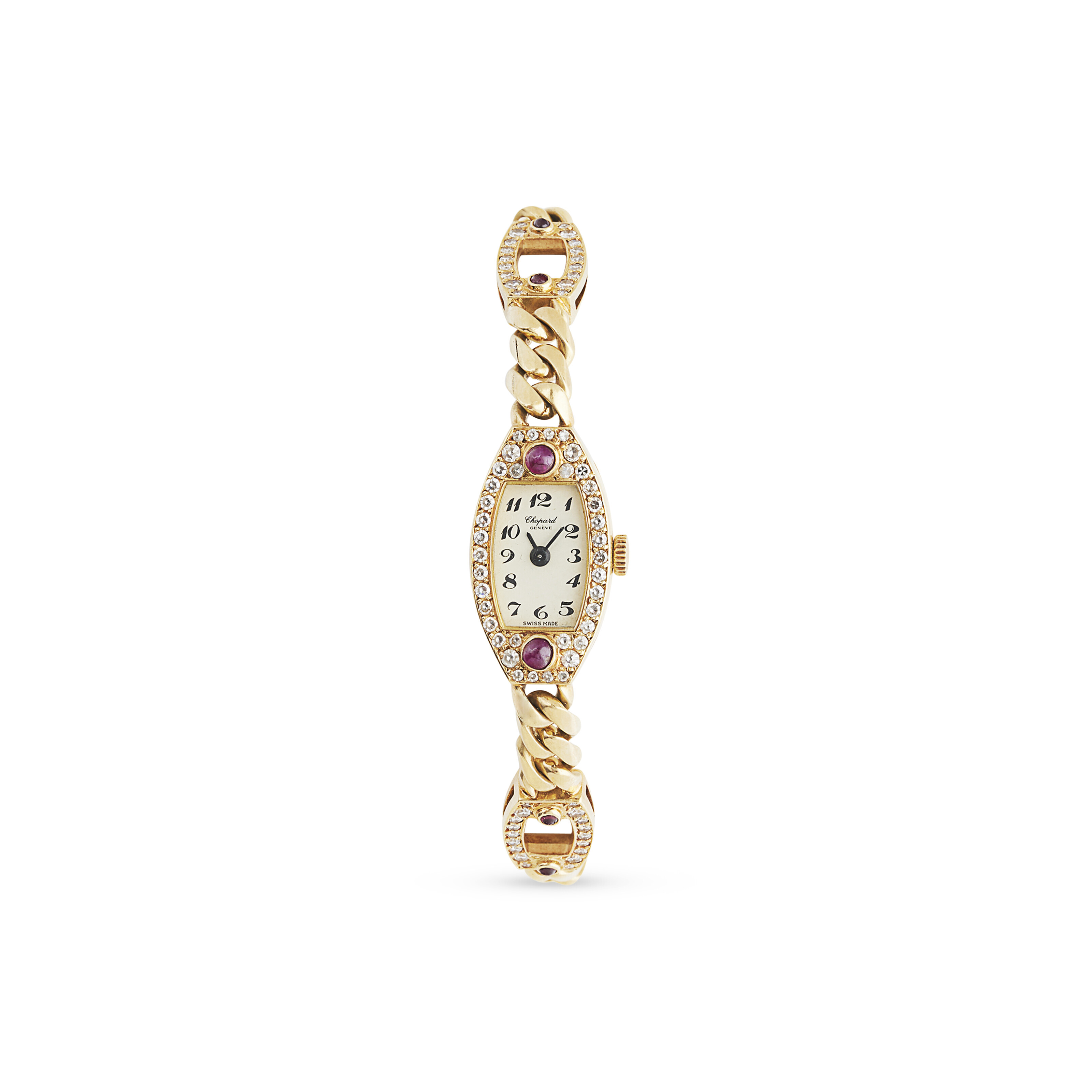 CHOPARD MONTRE DE DAME RUBIS ET DIAMANTS, | Christie’s