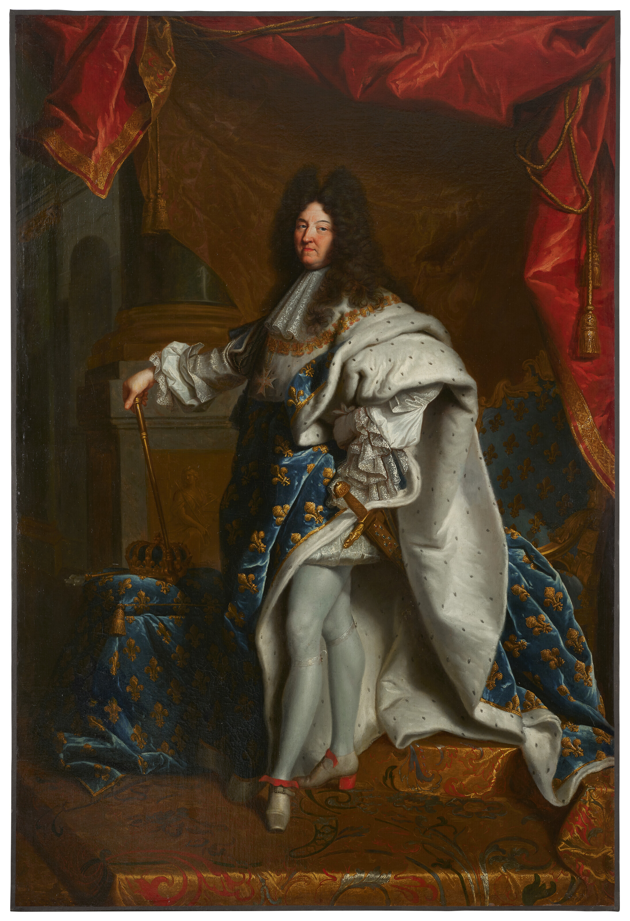 ÉCOLE FRANÇAISE DU XVIIIe SIÈCLE, ATELIER DE HYACINTHE RIGAUD, Portrait ...