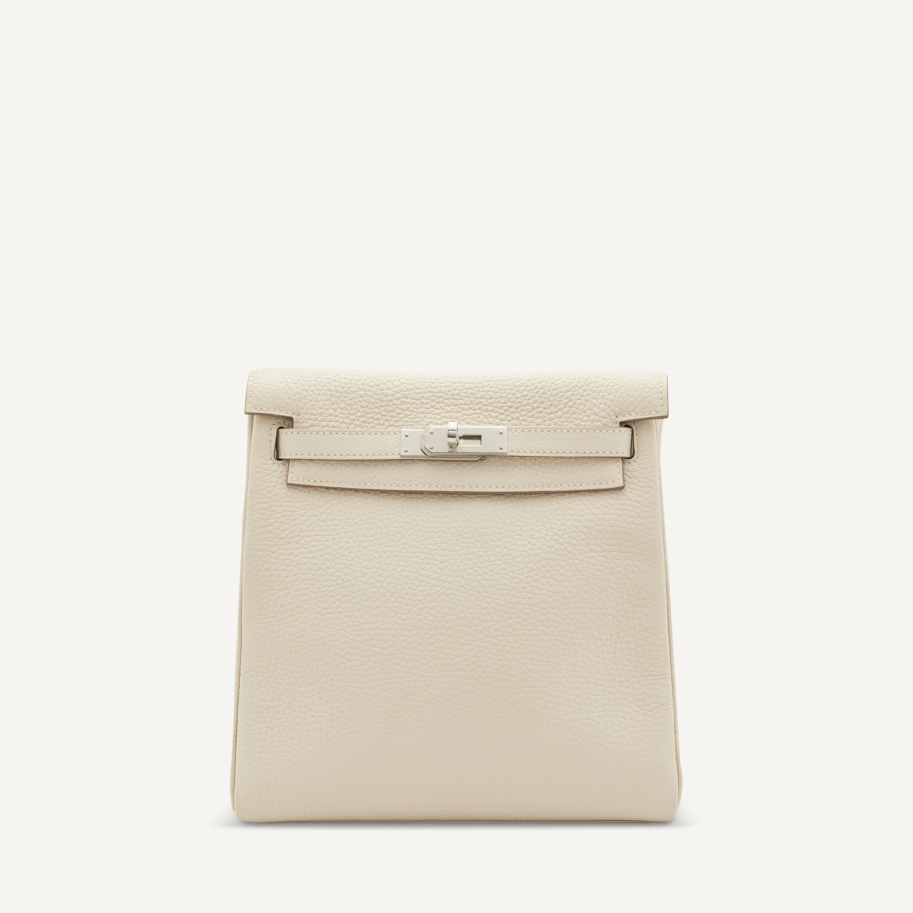 A NATA CLÉMENCE LEATHER KELLY ADO 22 WITH PALLADIUM HARDWARE, HERMÈS ...