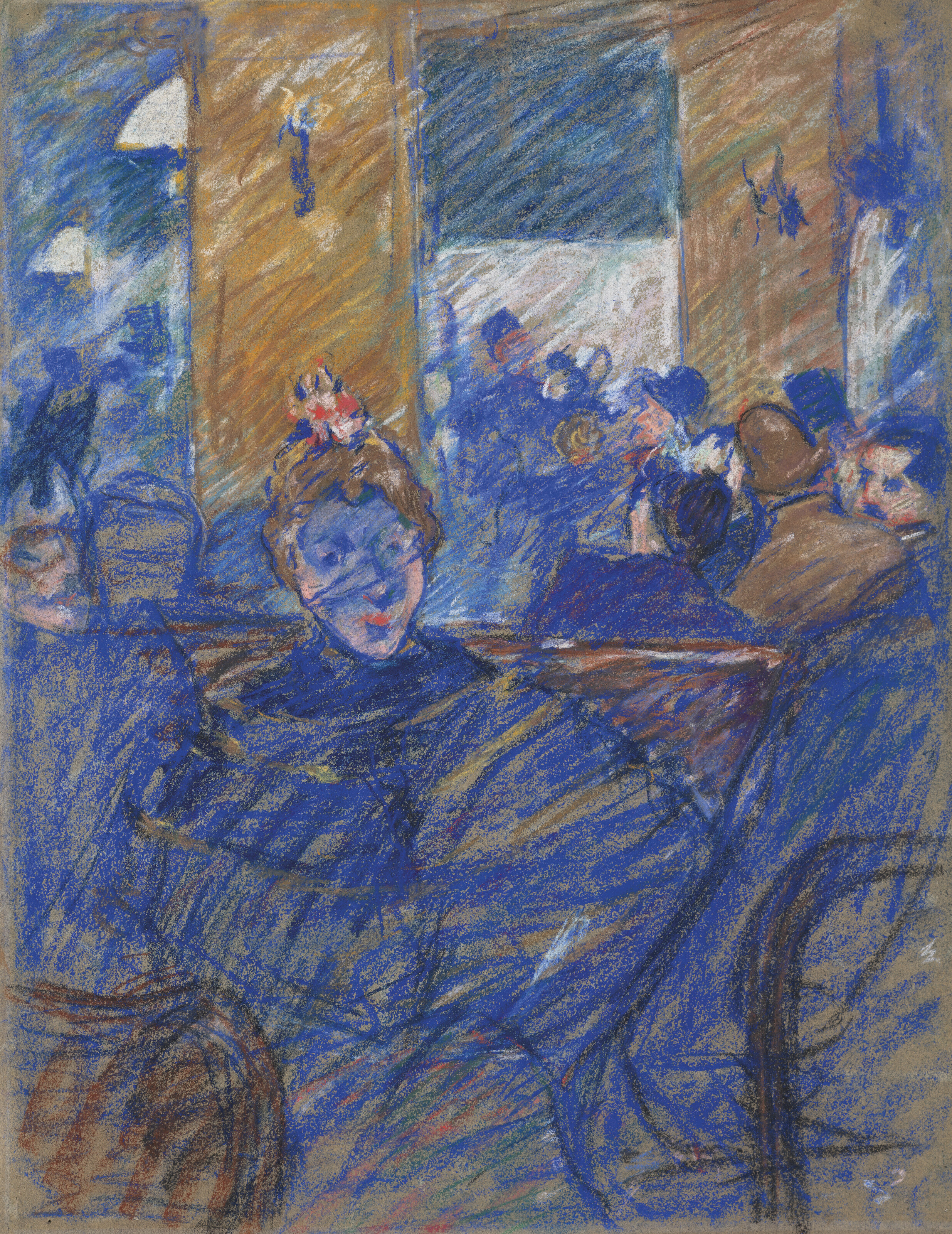 Louis Valtat (1869-1952), La Dame au café (recto; verso) | Christie’s