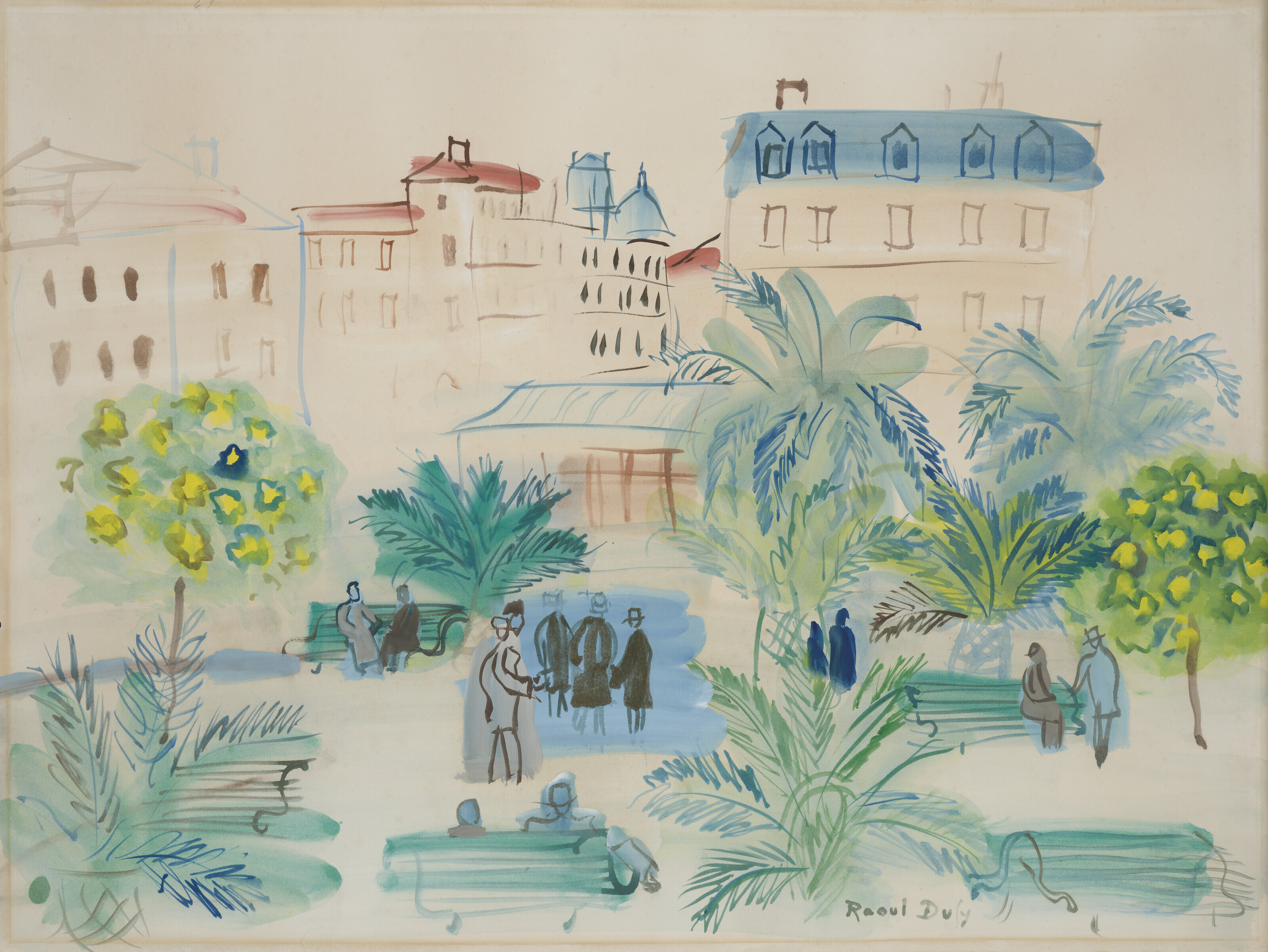 Raoul Dufy (1877-1953), La Place Arago | Christie’s