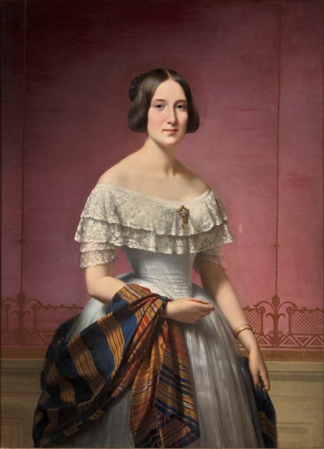 ALEXIS JOSEPH PÉRIGNON (PARIS 1806-1882), Portrait de Marie-Louise ...