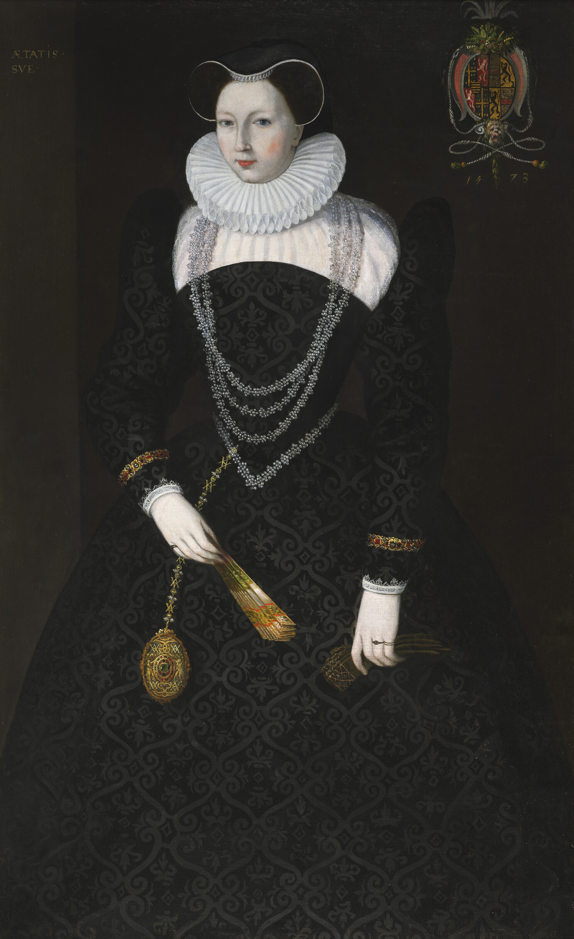 ATTRIBUÉ À FRANÇOIS QUESNEL (1543-1619), Portrait d’Anne de Béthune, de ...