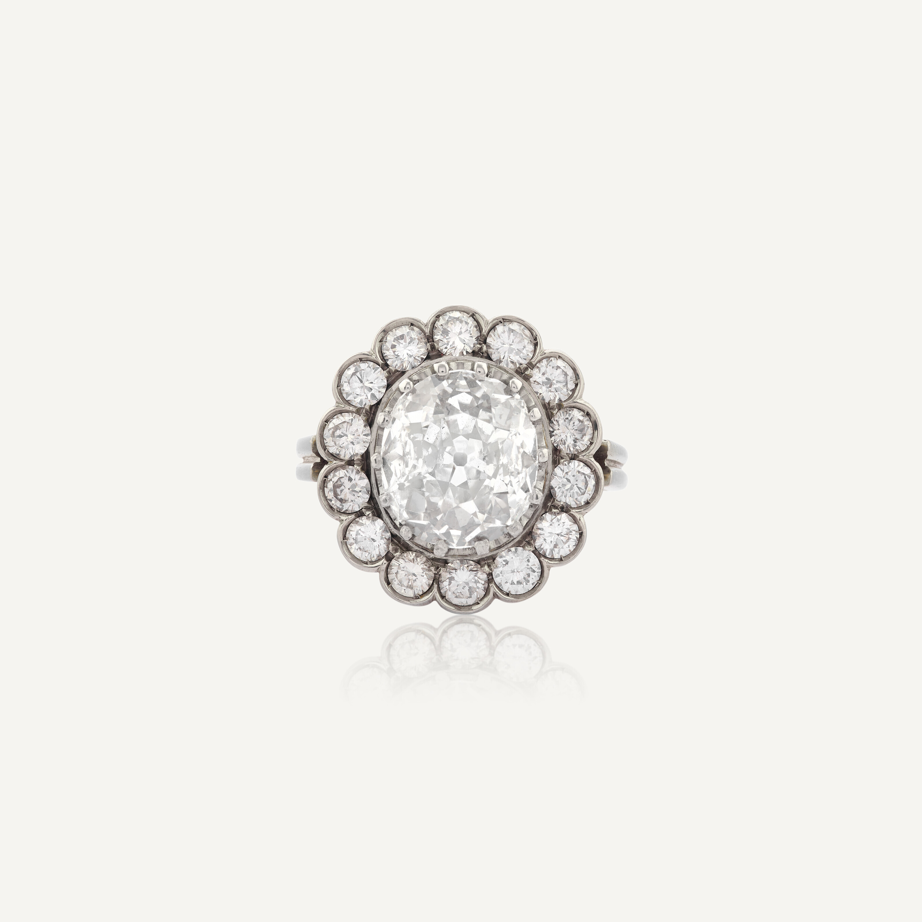 BAGUE DIAMANT DE 2.90 CARATS ET DIAMANTS, | Christie’s