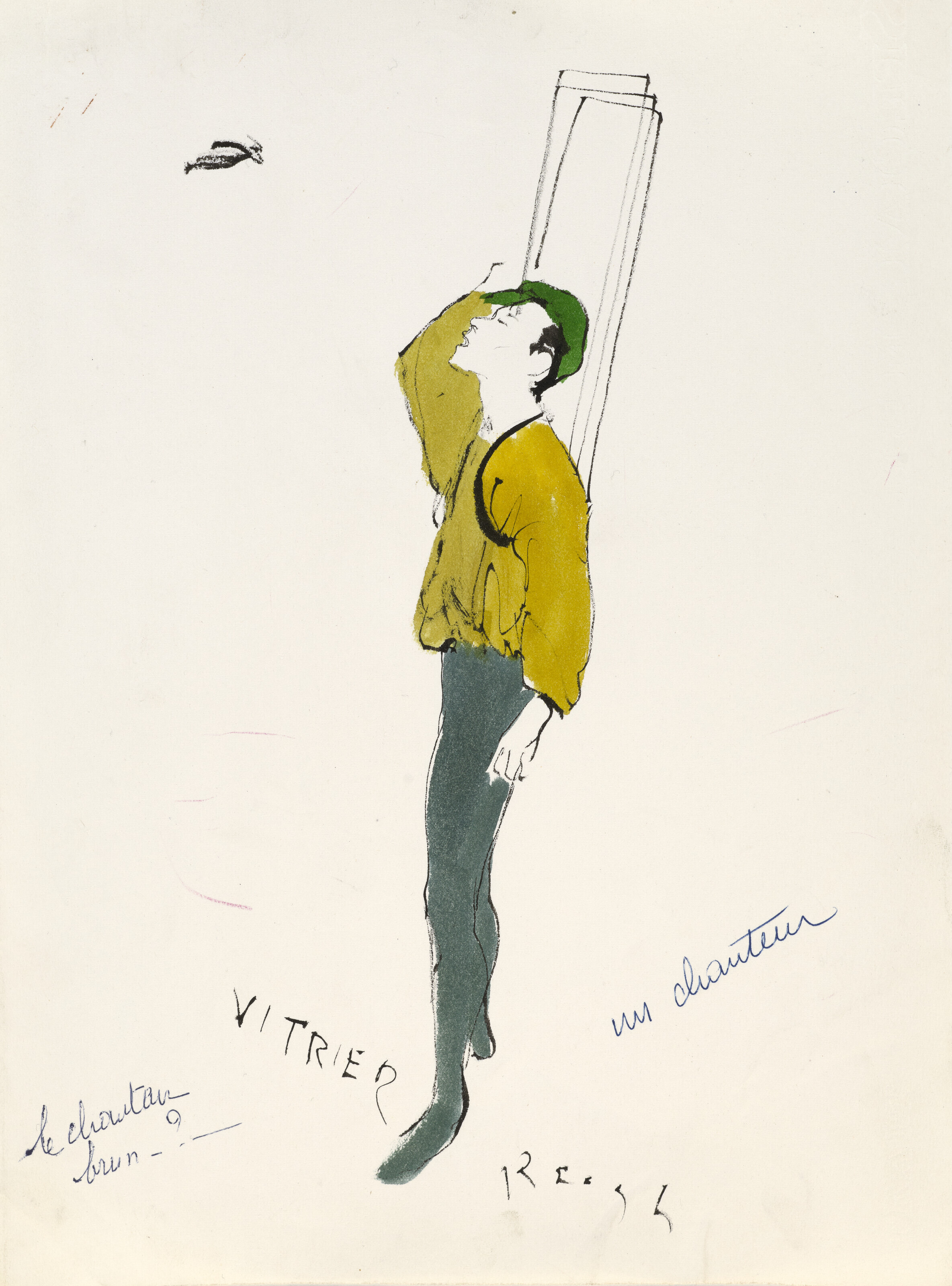 Tom Keogh (1921-1980), Maquettes de costumes (i à xvii) et de décors ...