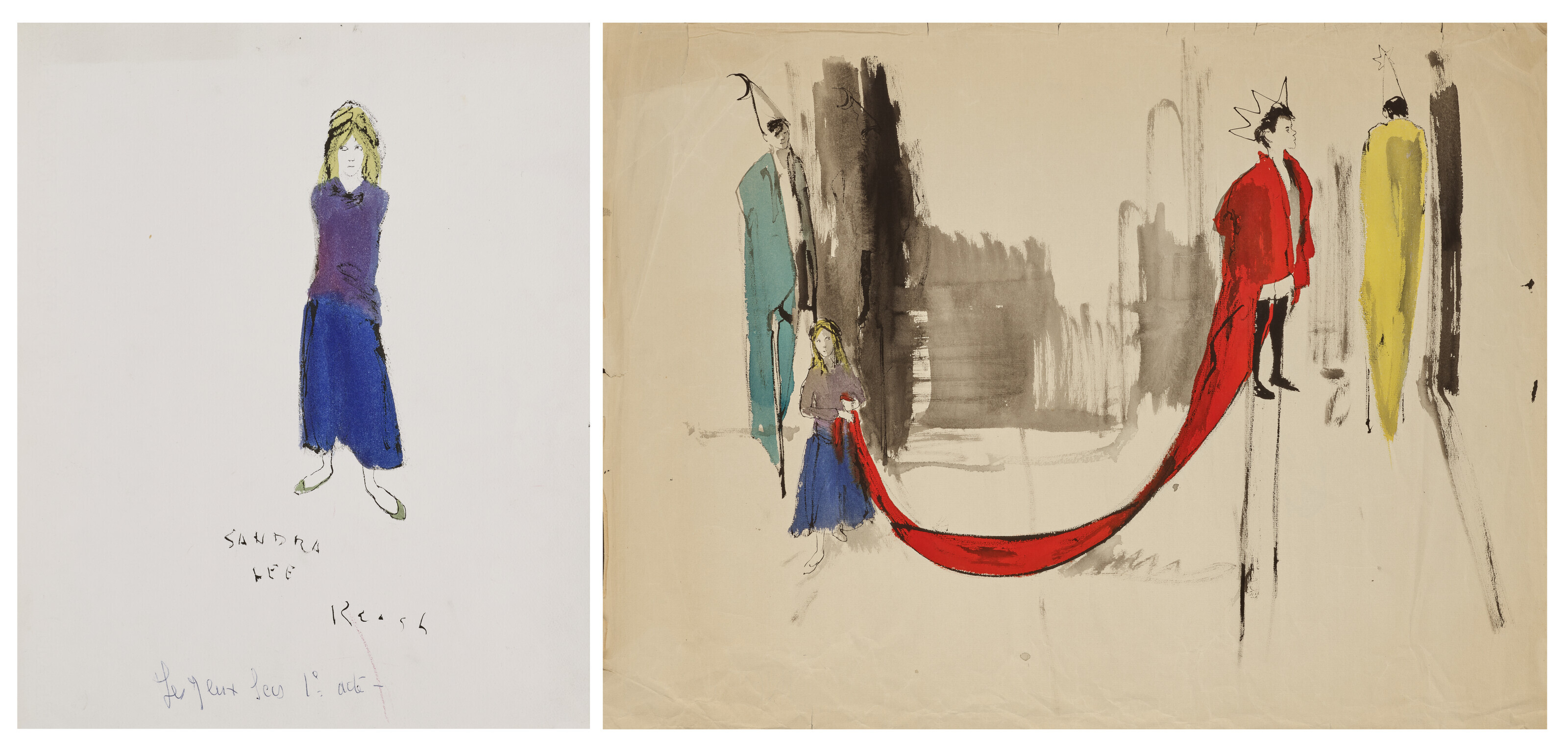 Tom Keogh (1921-1980), Études pour "La Fille aux yeux secs" | Christie’s