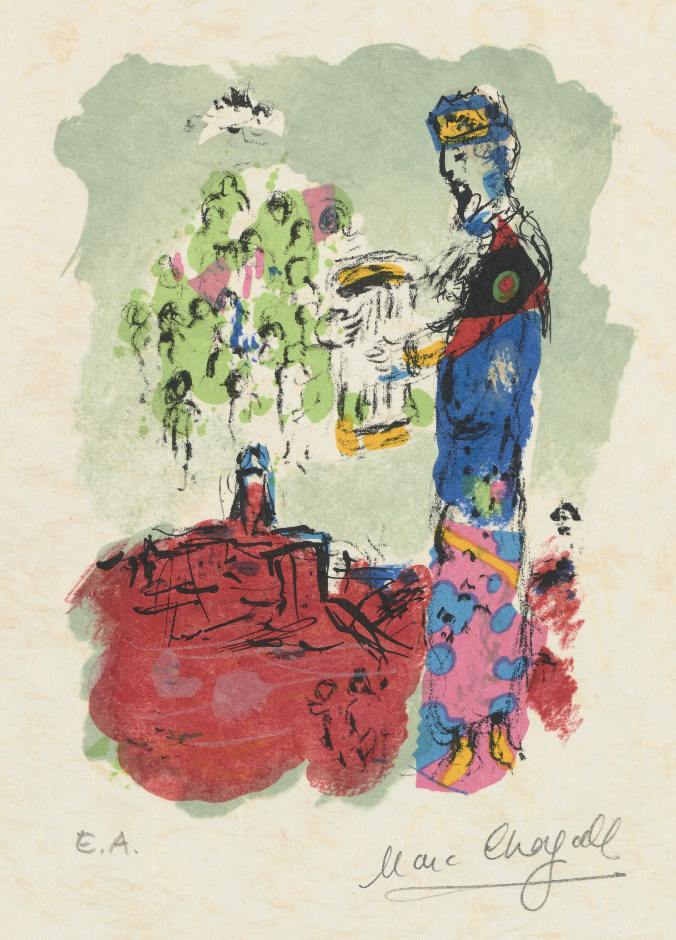 Marc Chagall (1887-1985), La Tour de David | Christie’s