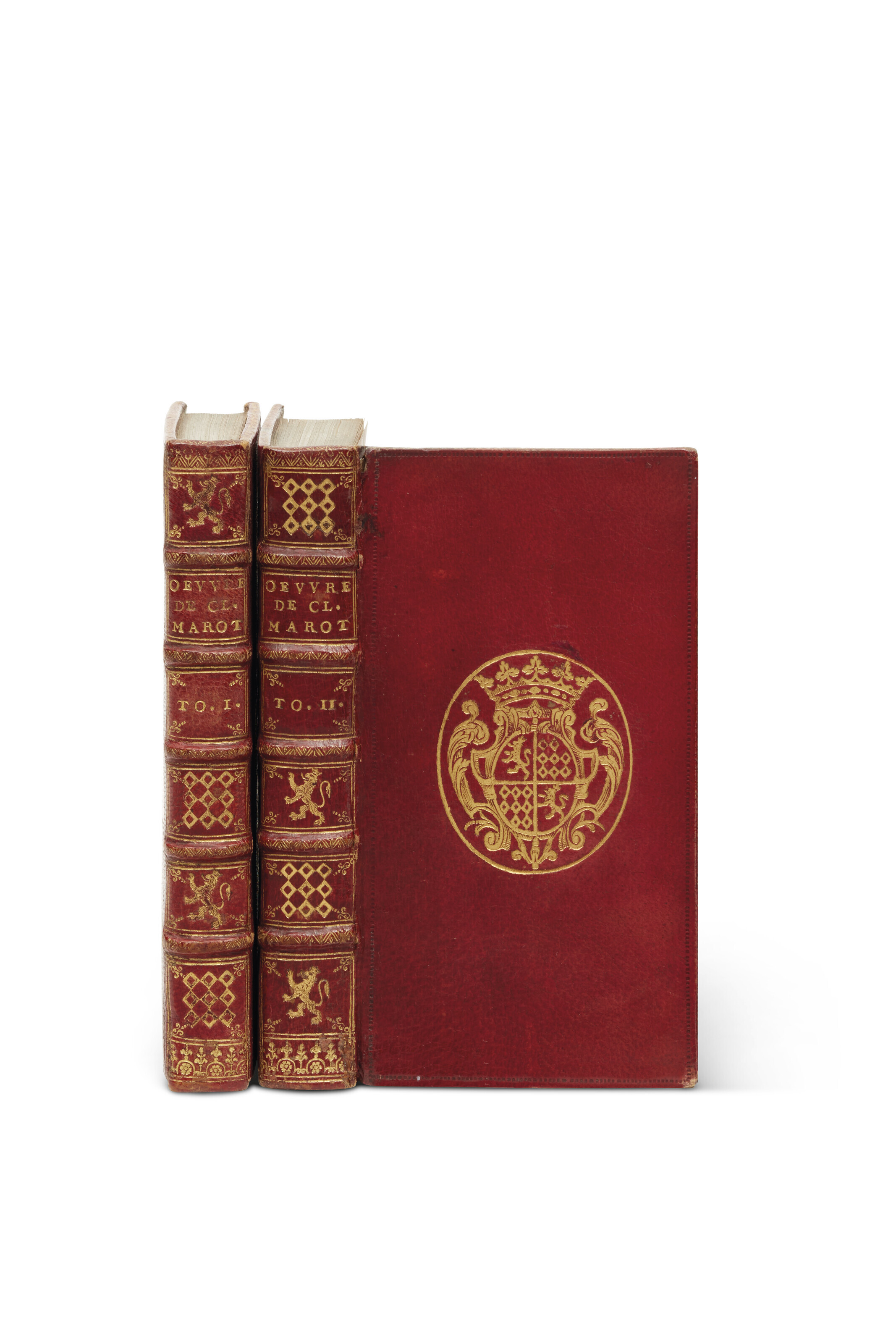 MAROT, Clément (1496-1544), Les Oeuvres. La Haye : Adrian Moetjens ...