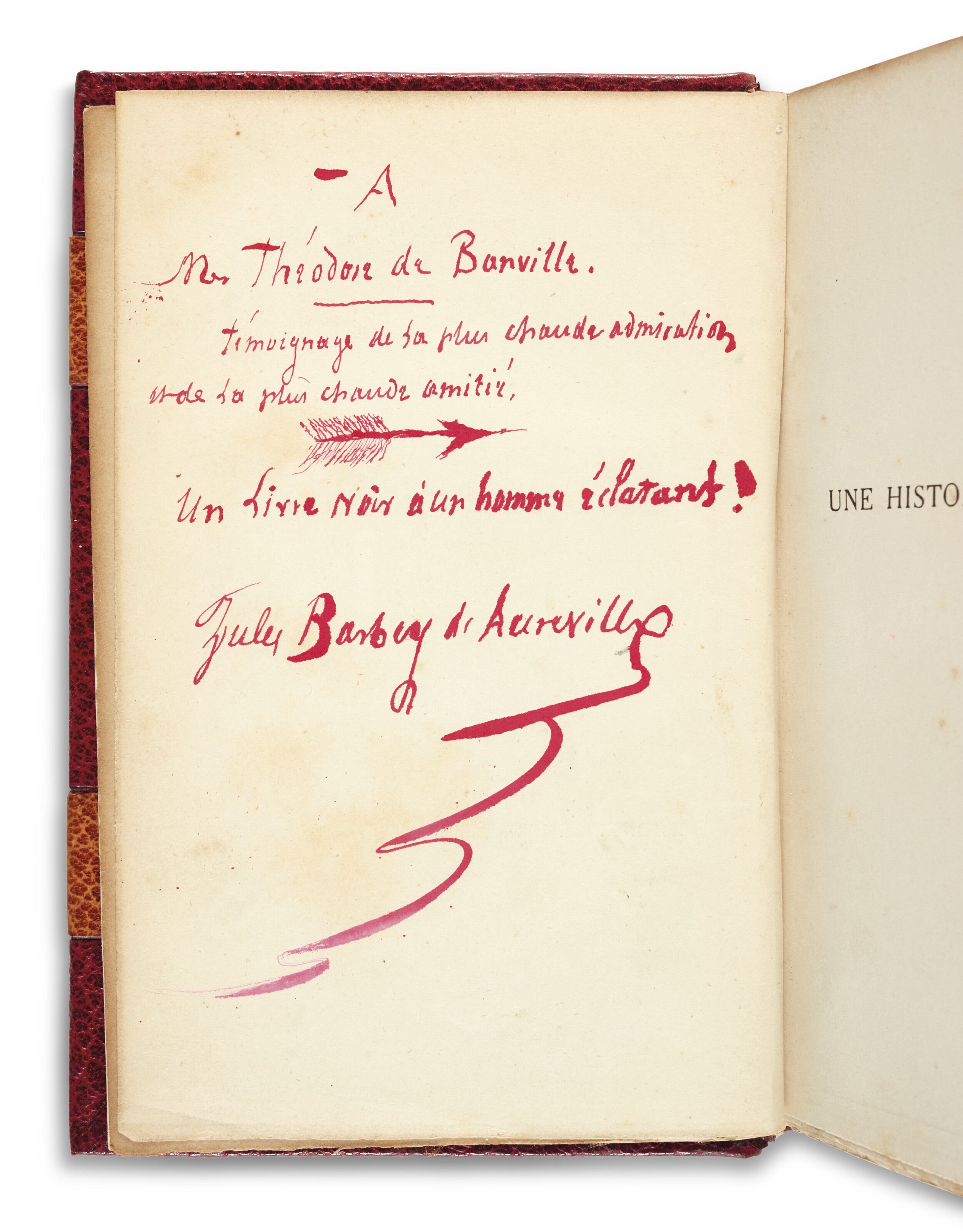 BARBEY D'AUREVILLY, Jules (1808-1889), Une Histoire sans nom. Paris ...