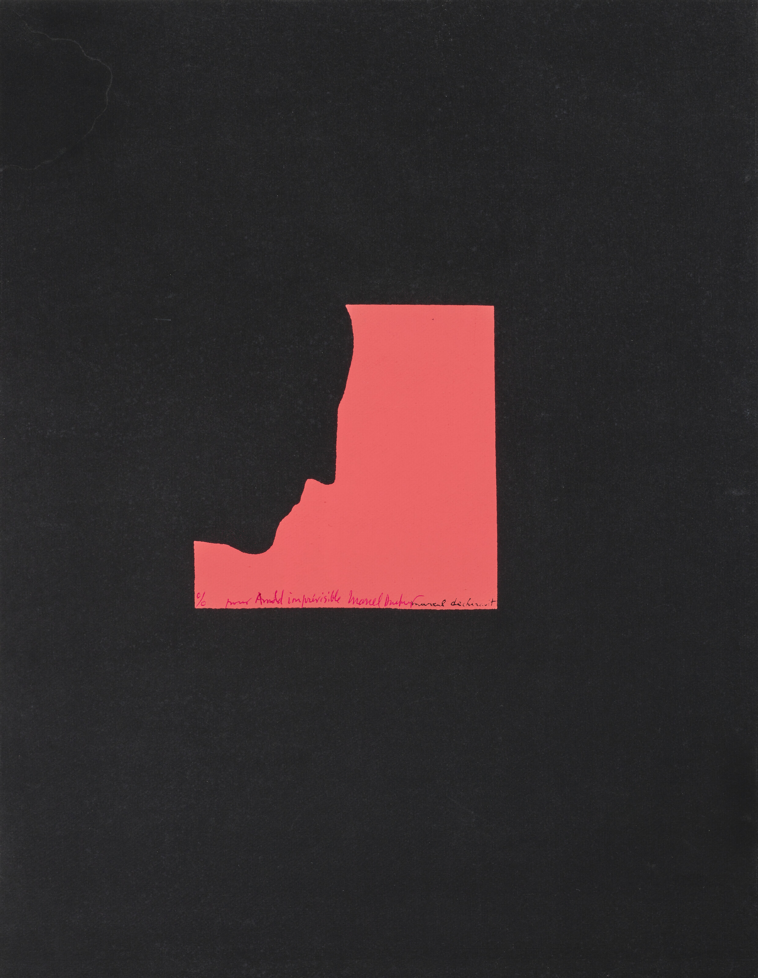 DUCHAMP, Marcel (1887-1968), Affiche sérigraphiée d'après l ...