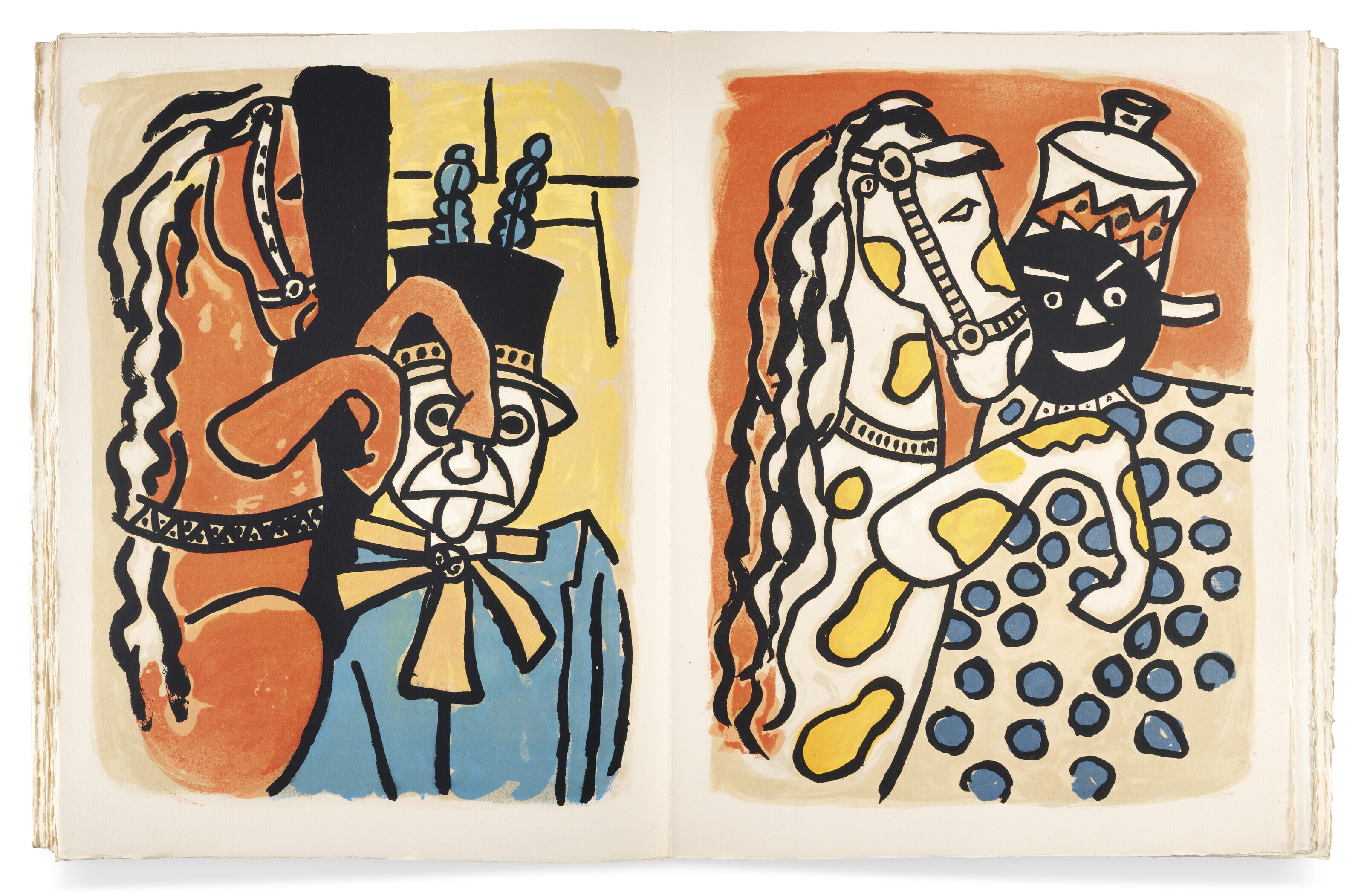 LÉGER, Fernand (1881-1955), Cirque. Paris : Tériade, 1950. | Christie’s