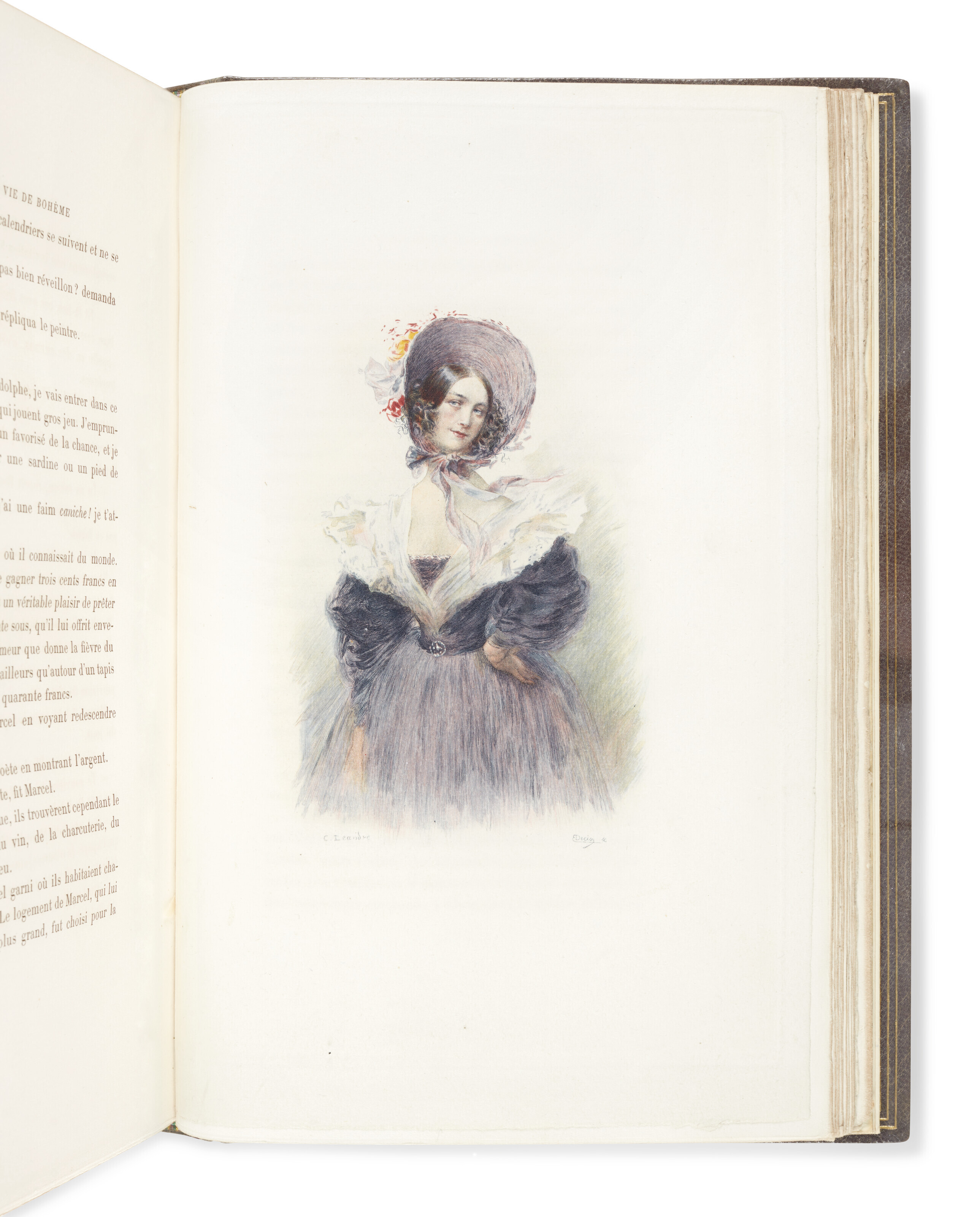 MÜRGER, Henry (1822-1861) et Charles LÉANDRE (1862-1934), Scènes de la ...