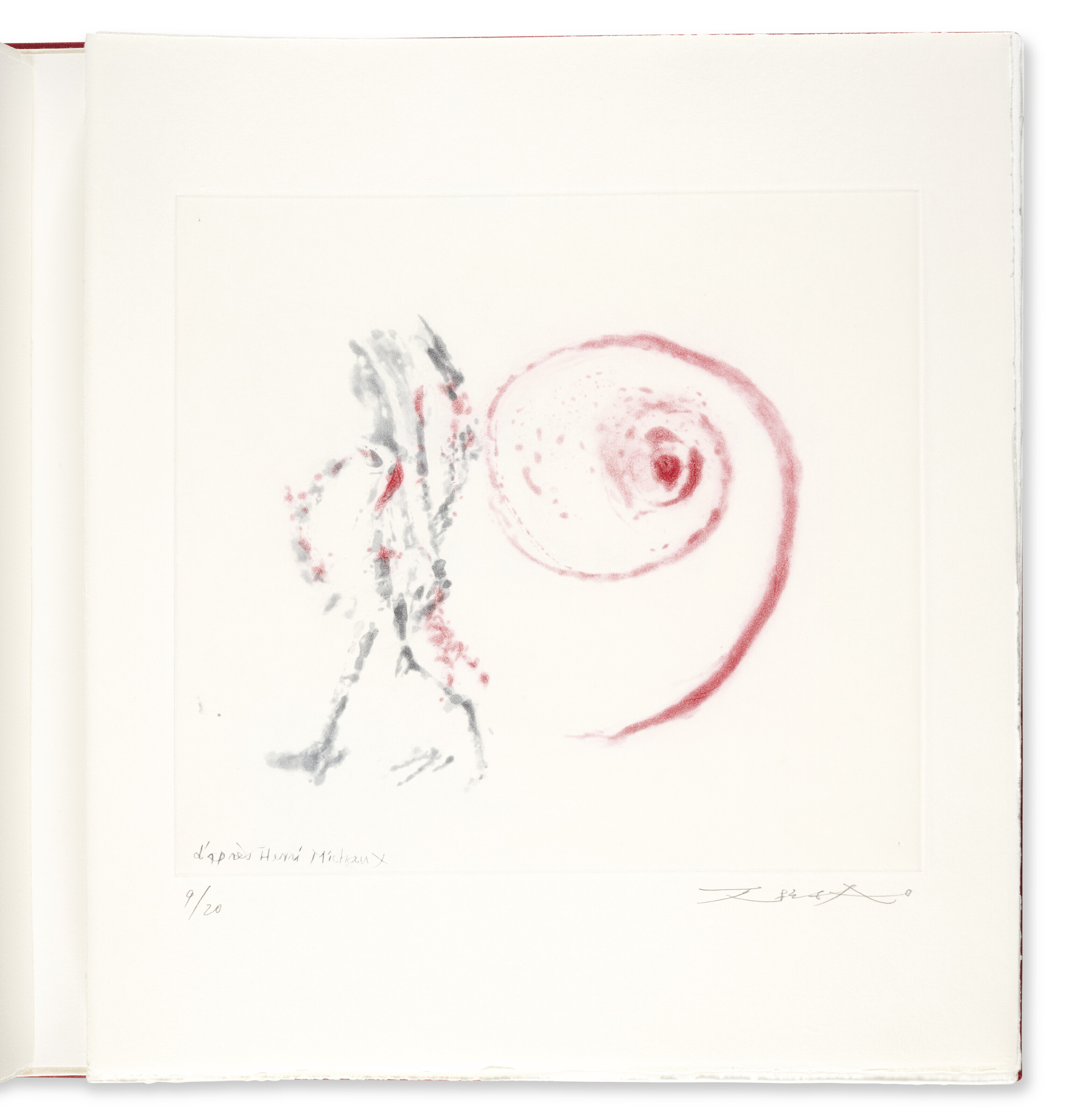 ZAO WOU-KI (1920-2013) – MICHAUX, Henri (1899-1984), Annonciation. Moments. Paris : les ...