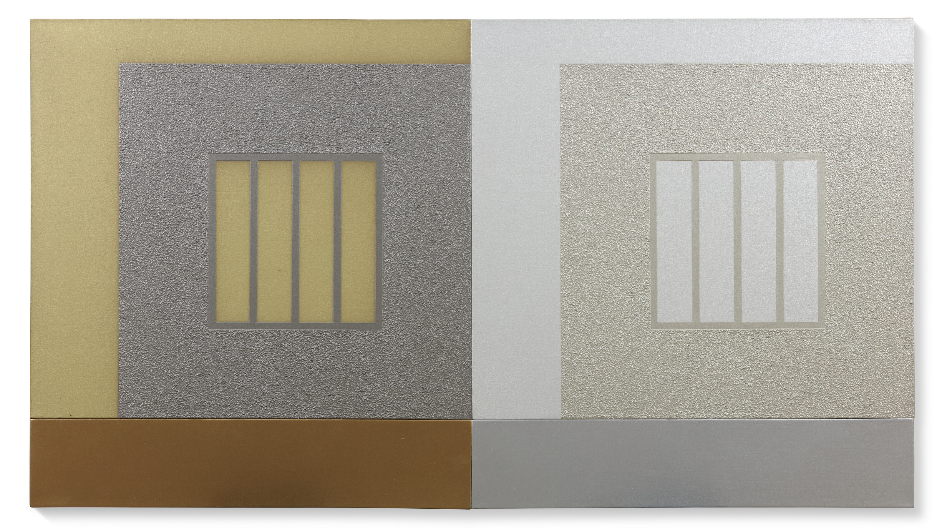 PETER HALLEY (B. 1953), Two Prisons | Christie’s