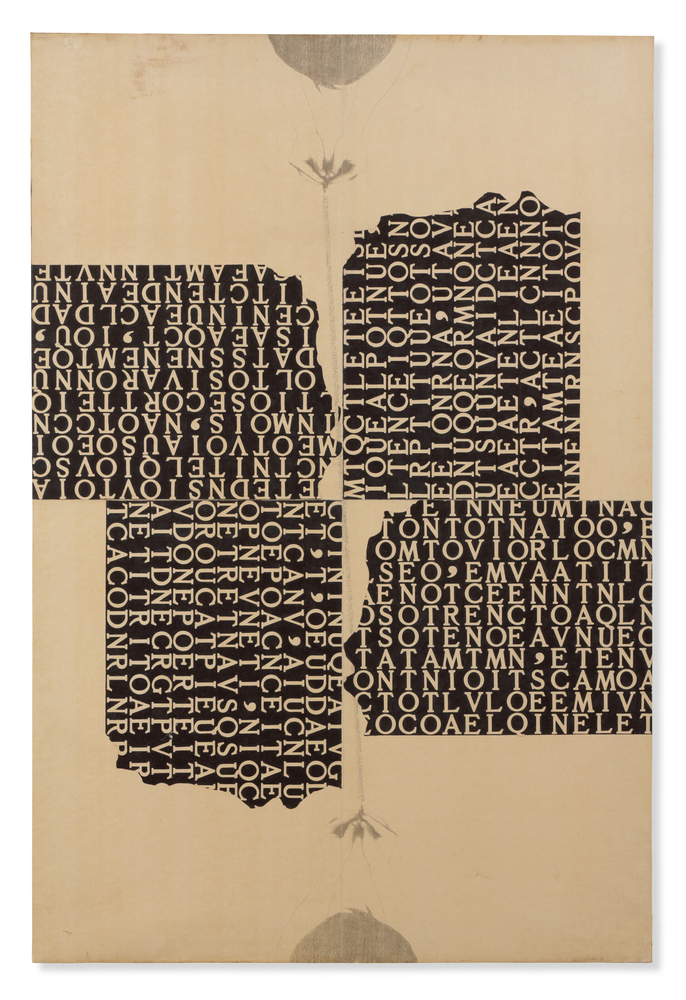 ALIGHIERO BOETTI (1940-1994), Tra sé e sé (Le quattro operazioni ...