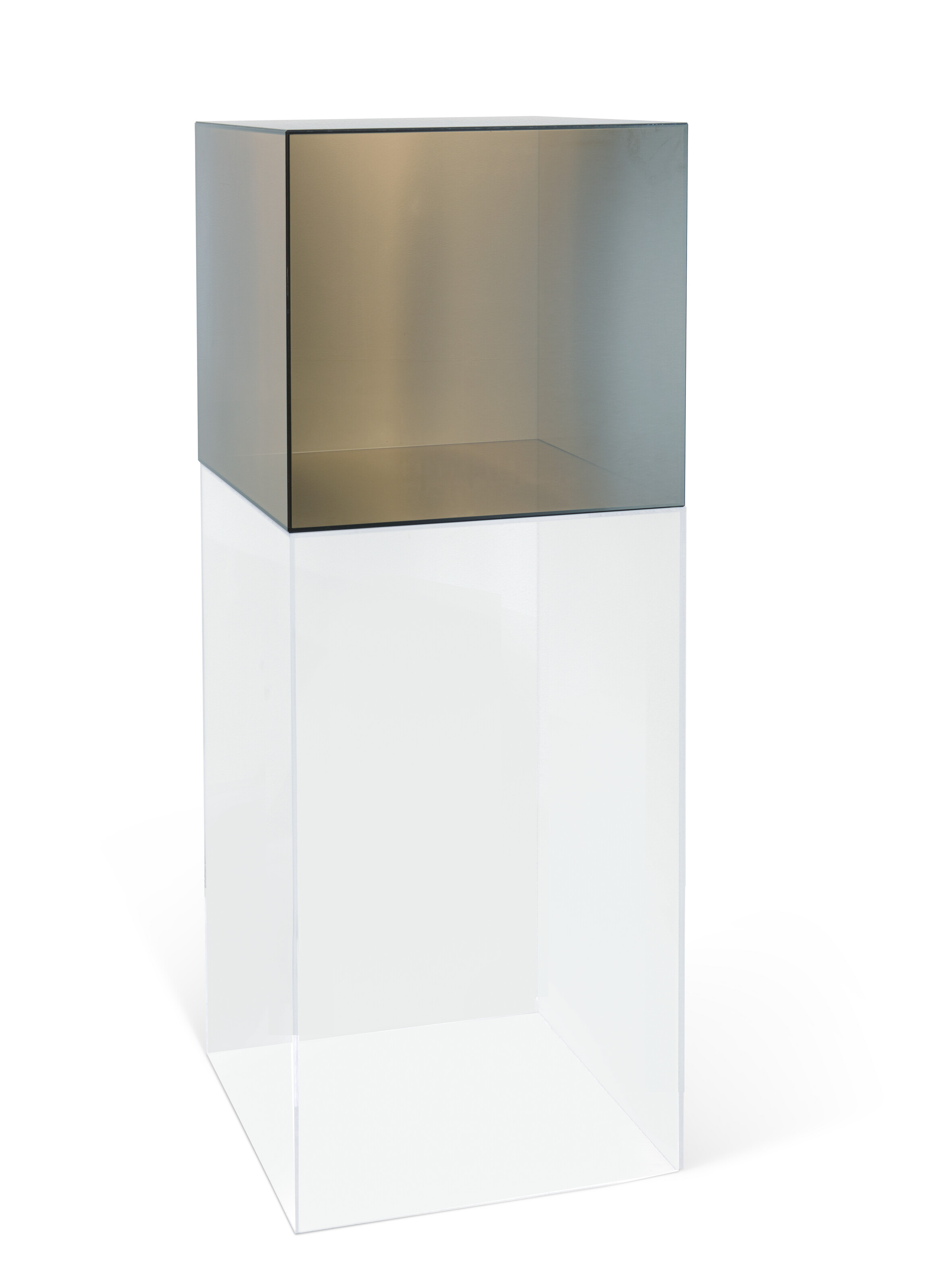 LARRY BELL (B. 1939), Cube #30 (Amber) | Christie’s