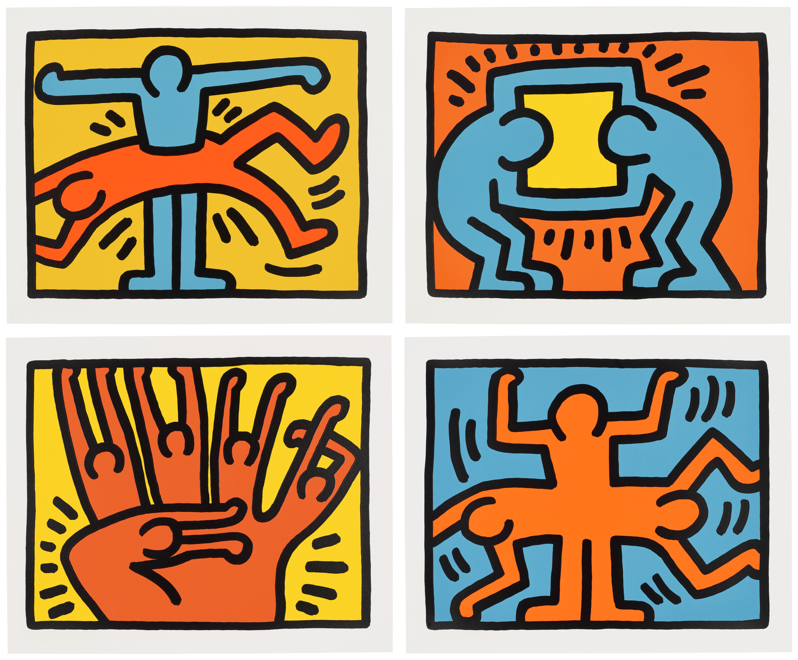 KEITH HARING (1958-1990), Pop Shop VI | Christie’s