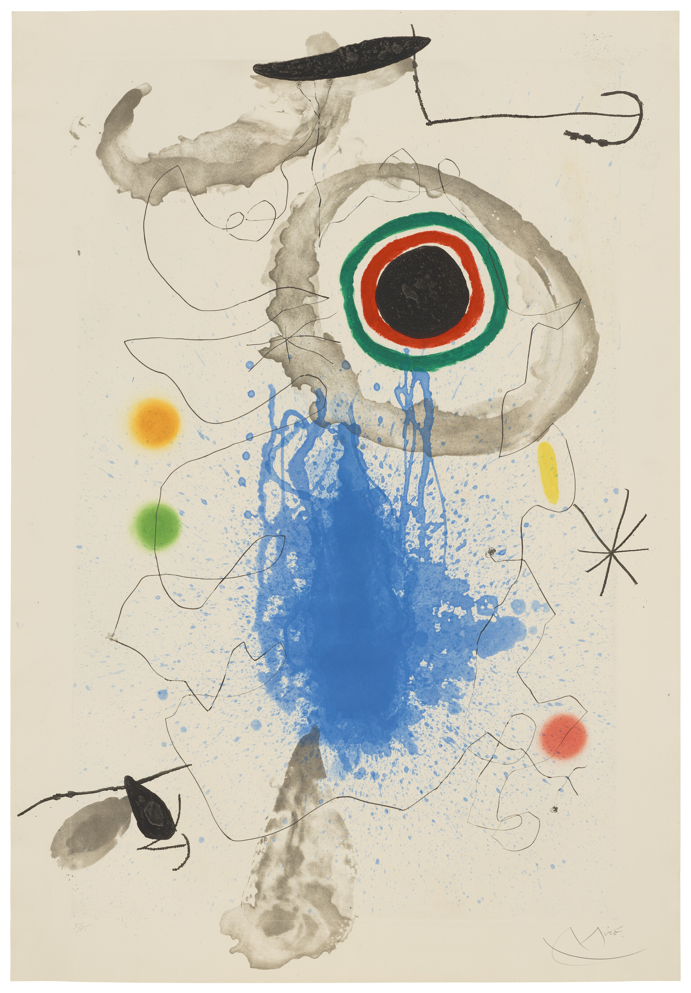 JOAN MIRÓ (1893-1983), L'astre du labyrinthe | Christie’s