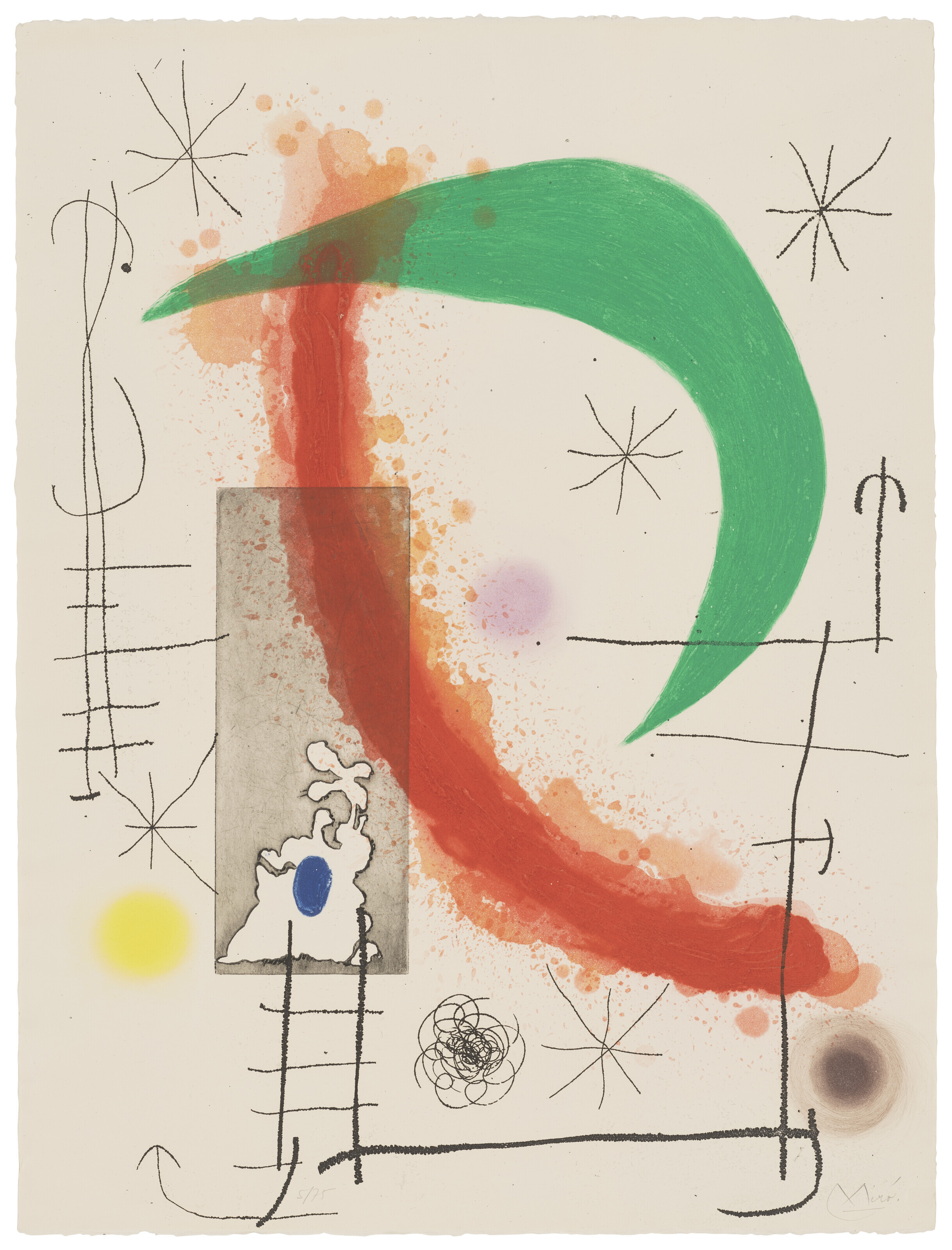 JOAN MIRÓ (1893-1983), Escalade | Christie’s