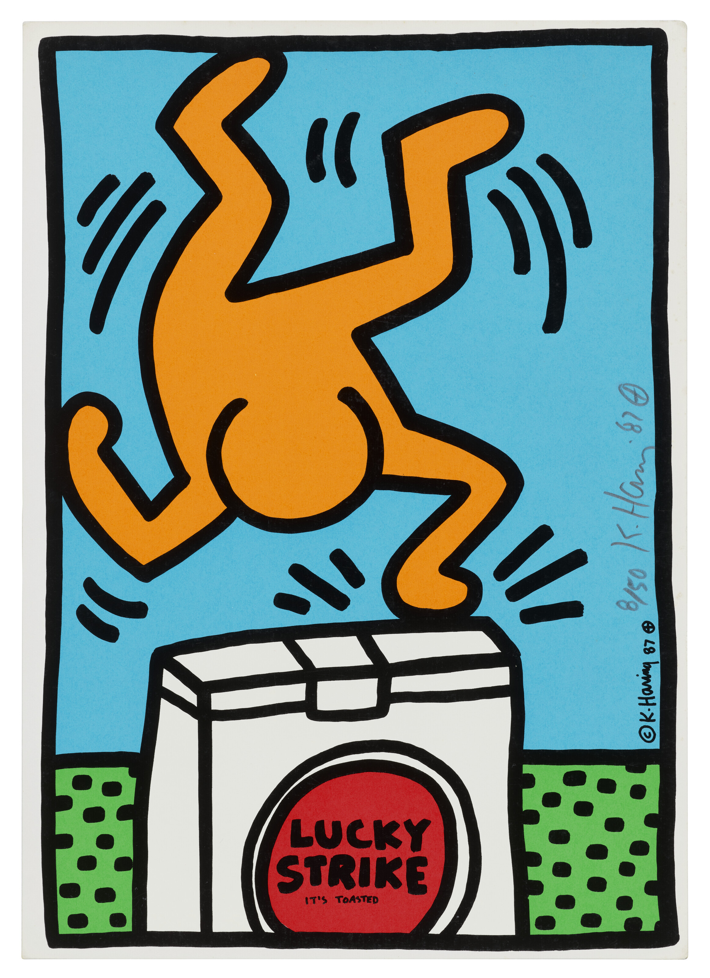 KEITH HARING (1958-1990), One print, from: Lucky Strike | Christie’s