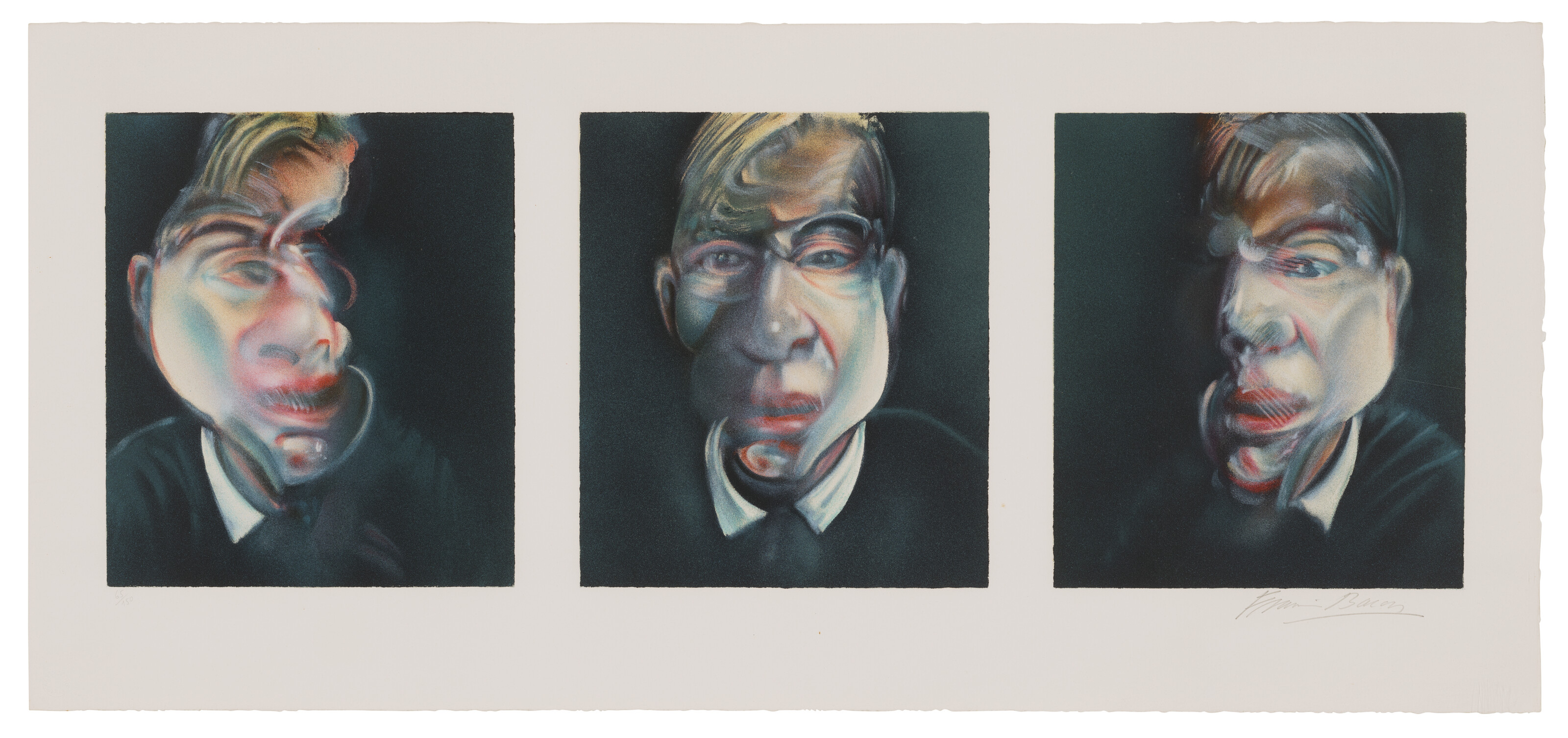 FRANCIS BACON (1909-1992), Three studies for a Self-Portrait | Christie’s