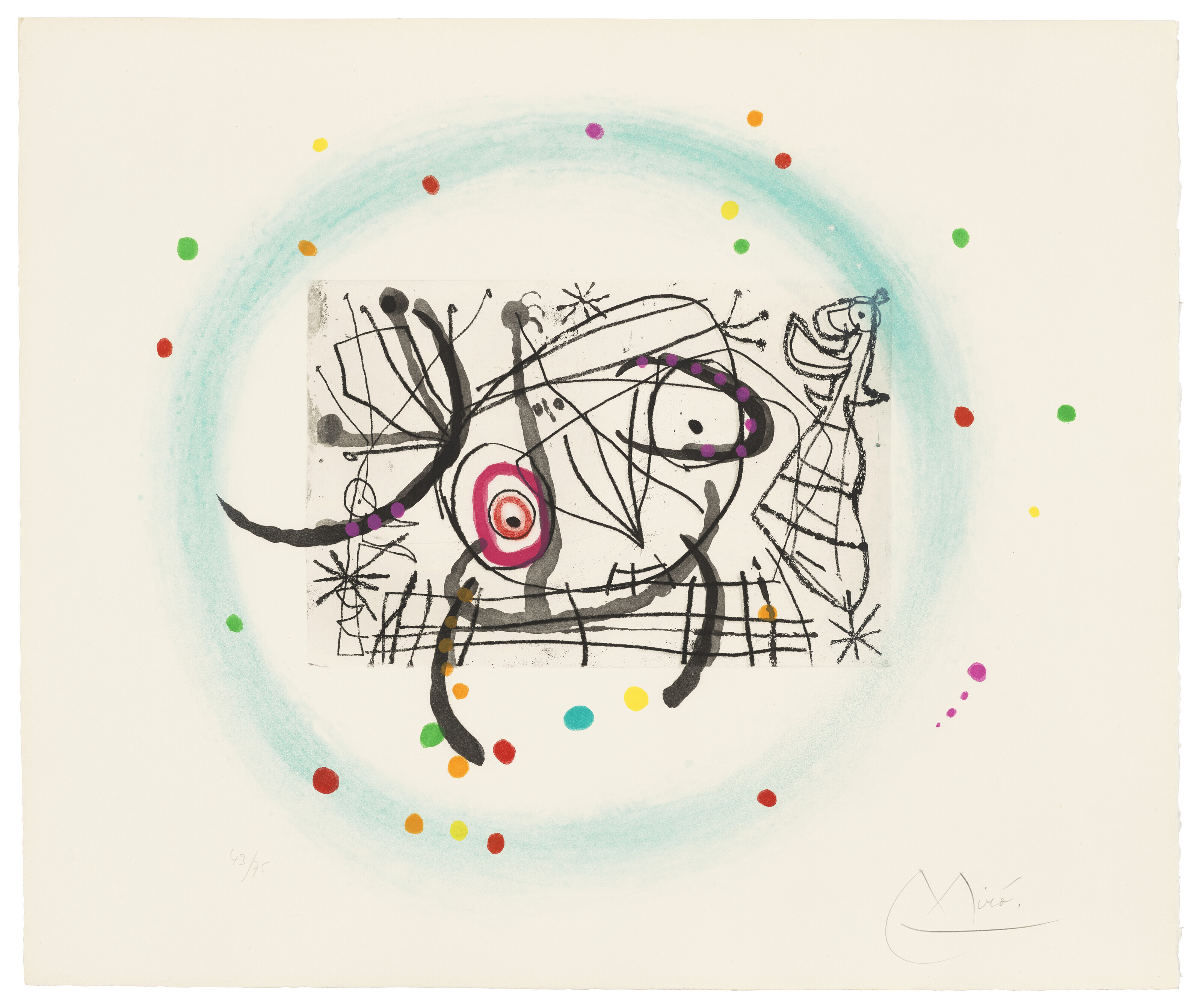 JOAN MIRÓ (1893-1983), One print, from: Fissures | Christie’s