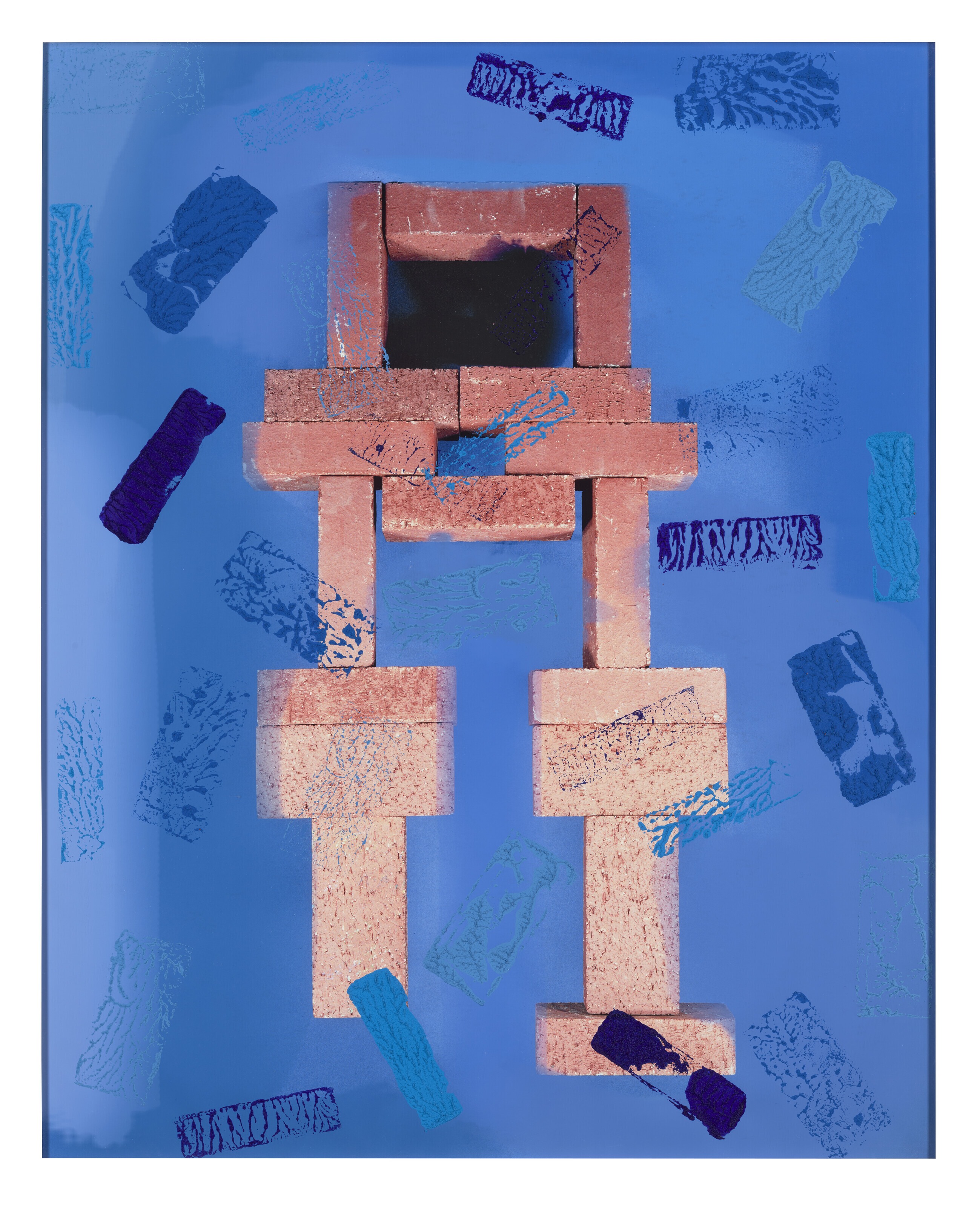SAM FALLS (B. 1984), Untitled (Building Blocks, Blue 3) | Christie’s