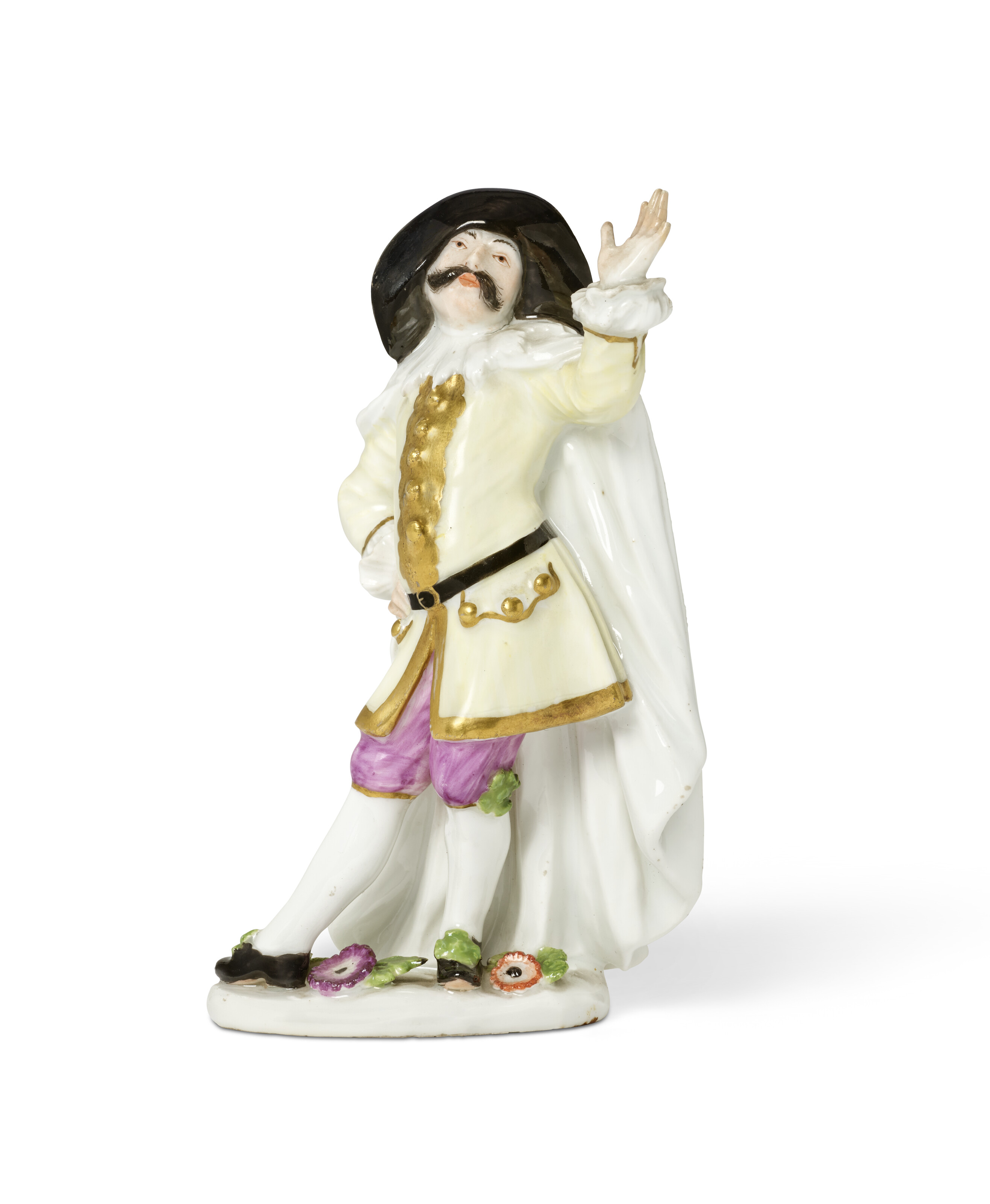 A MEISSEN PORCELAIN FIGURE OF DOTTORE BOLOARDO FROM THE 'DUKE OF ...