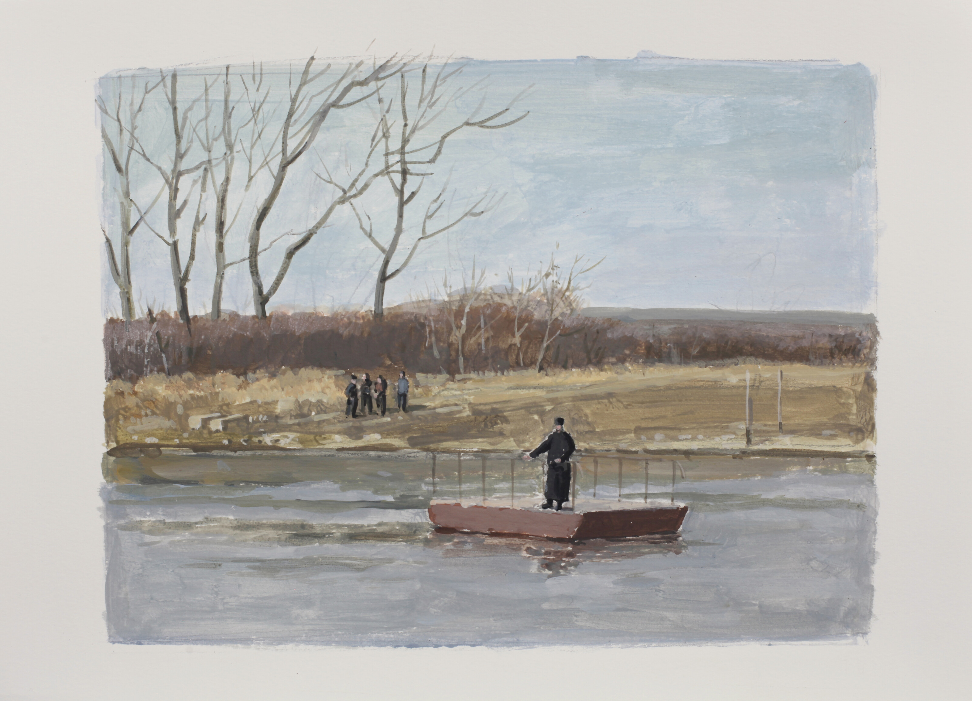 ȘERBAN SAVU (B. 1978), The Orthodox Priest | Christie’s