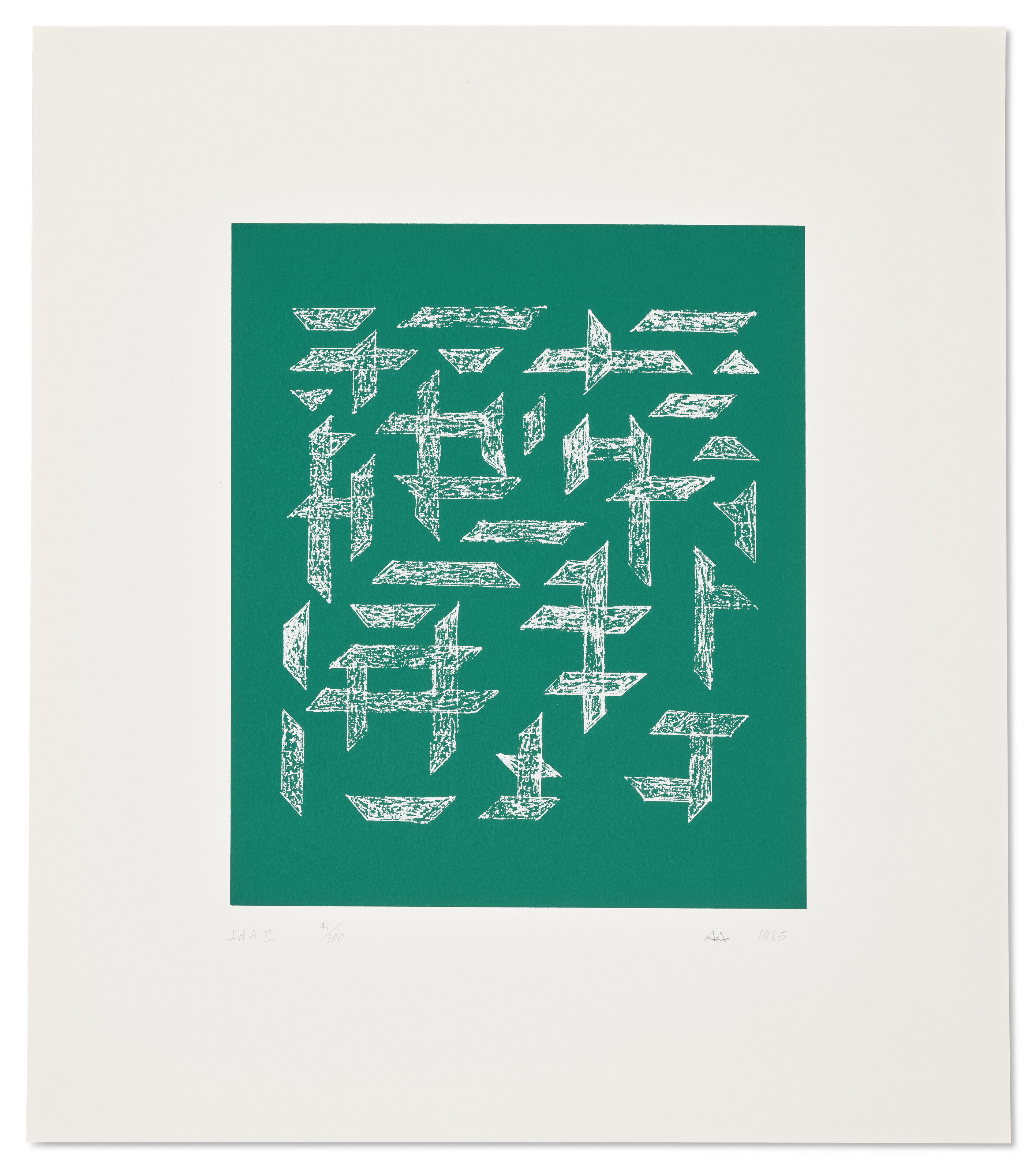ANNI ALBERS (1899-1994), J.H.A. II | Christie’s
