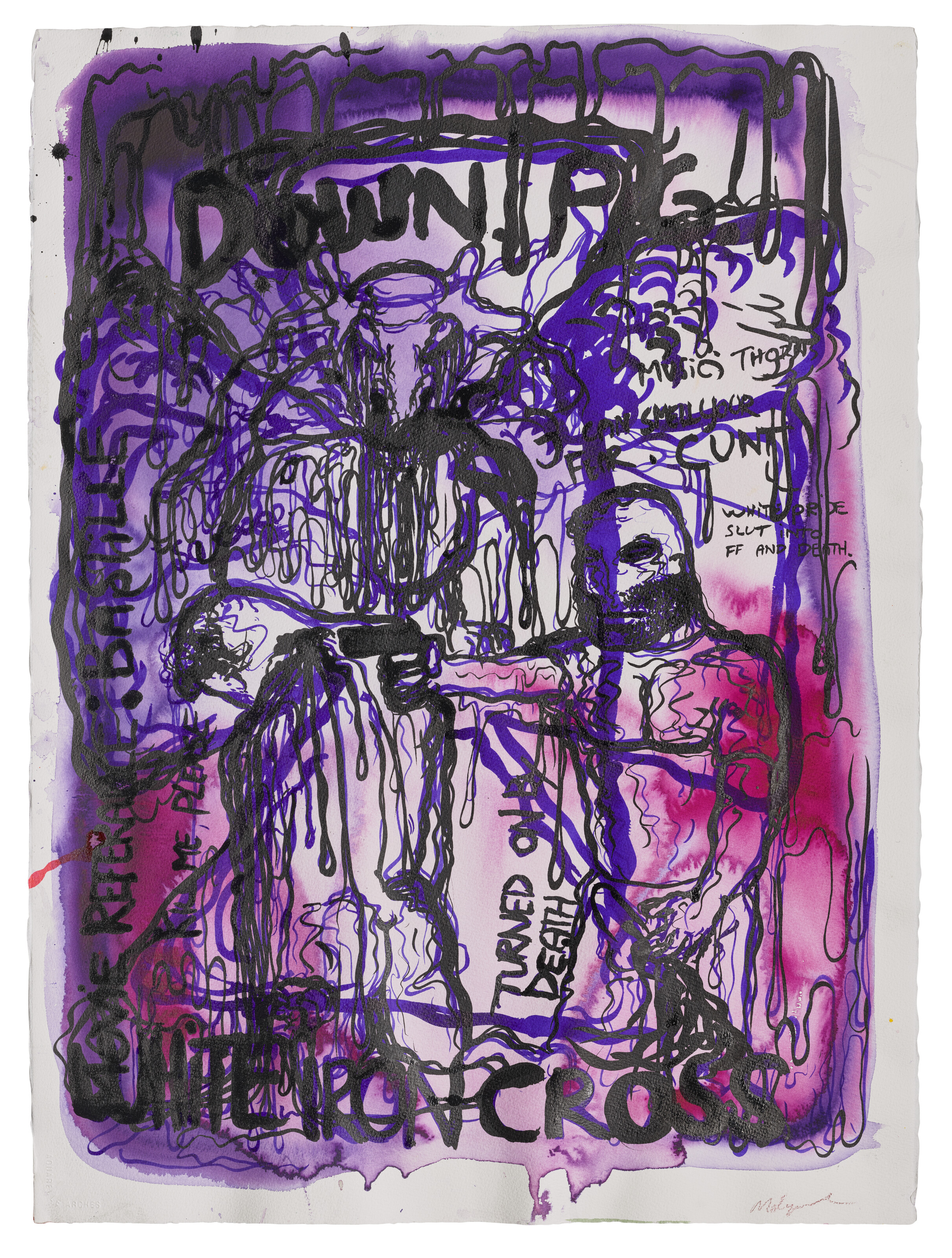 BJARNE MELGAARD (B. 1978), Untitled (White Iron Cross) | Christie’s