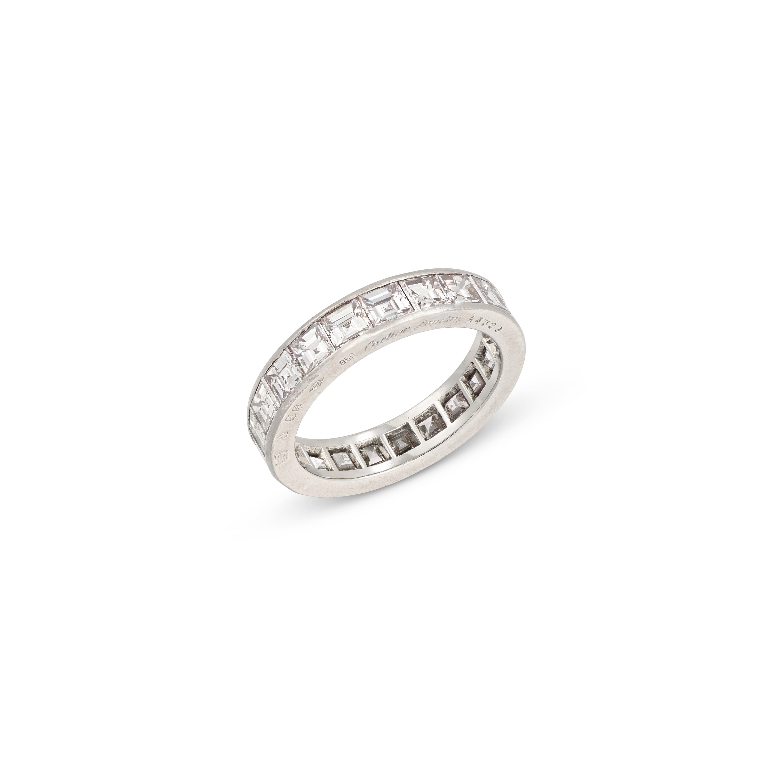 CARTIER PLATINUM AND DIAMOND ETERNITY RING, | Christie’s