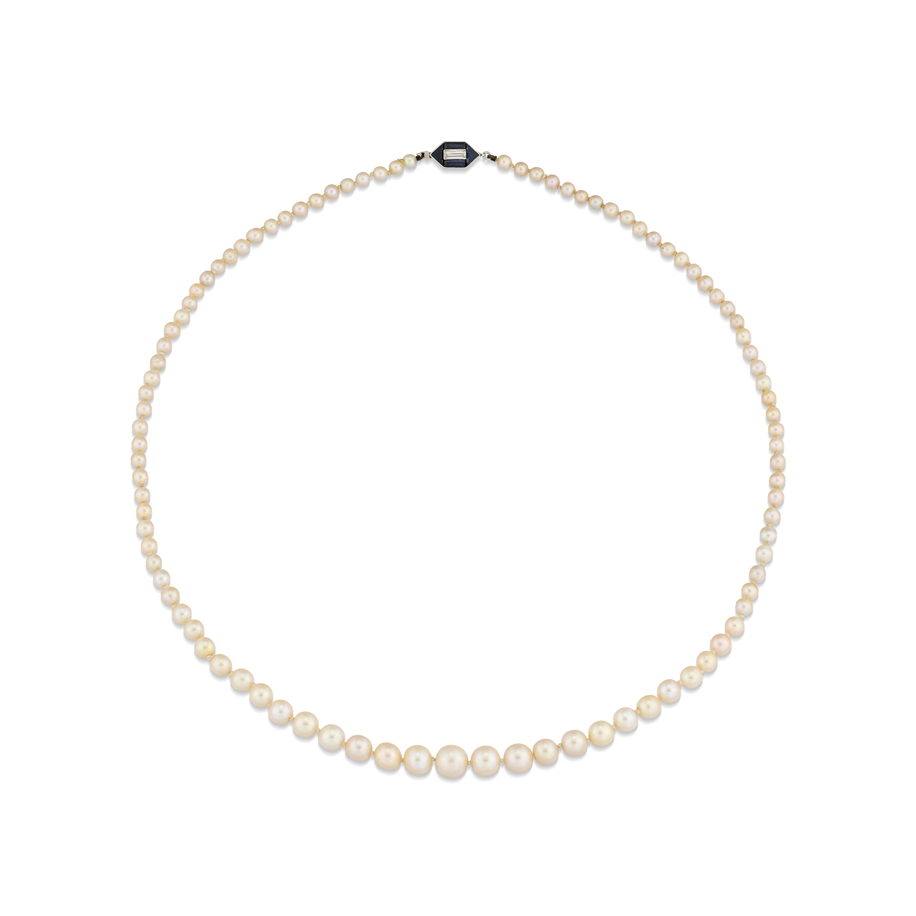 NATURAL PEARL, CULTURED PEARL AND DIAMOND NECKLACE, | Christie’s