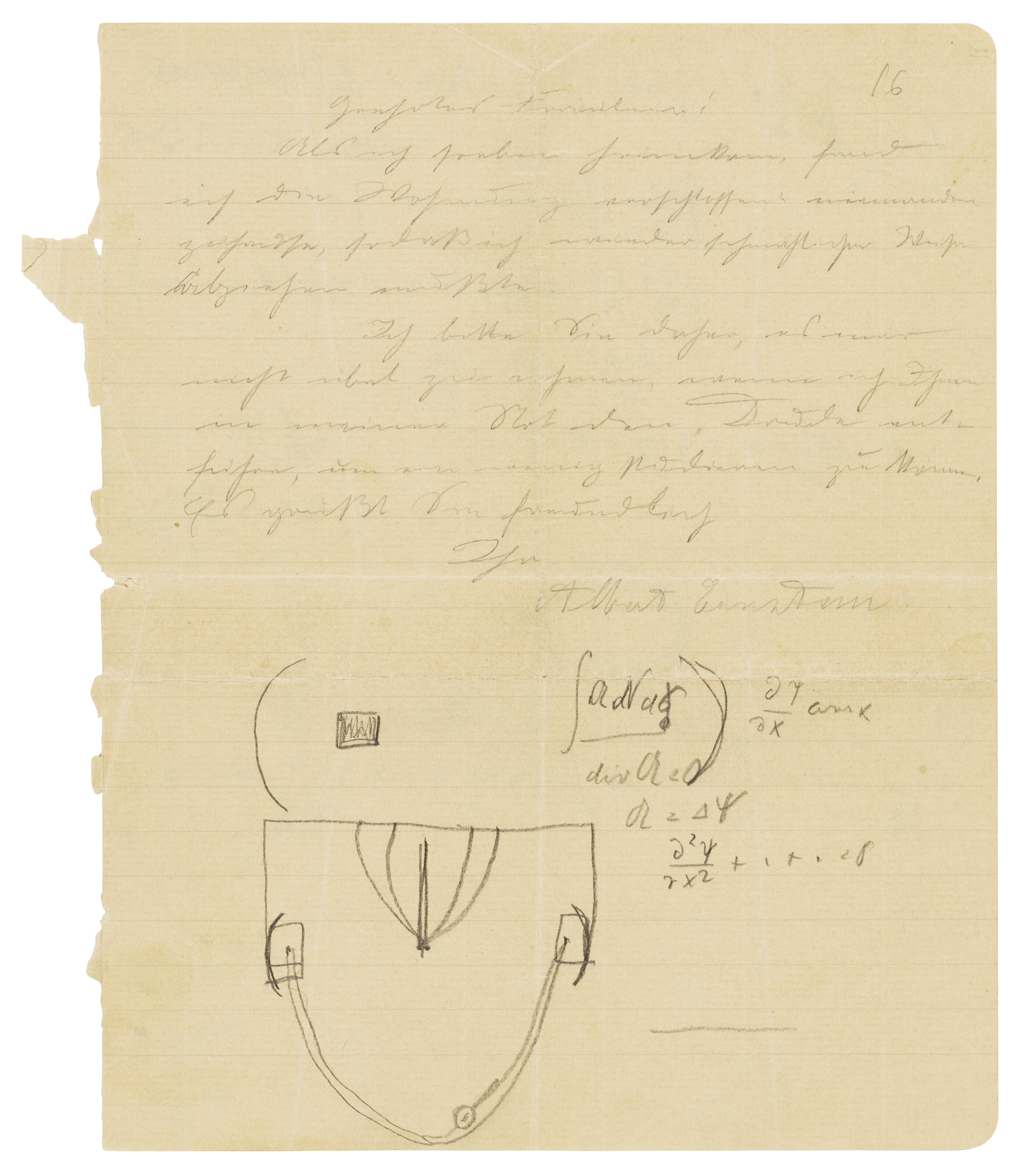 albert einstein mum letter