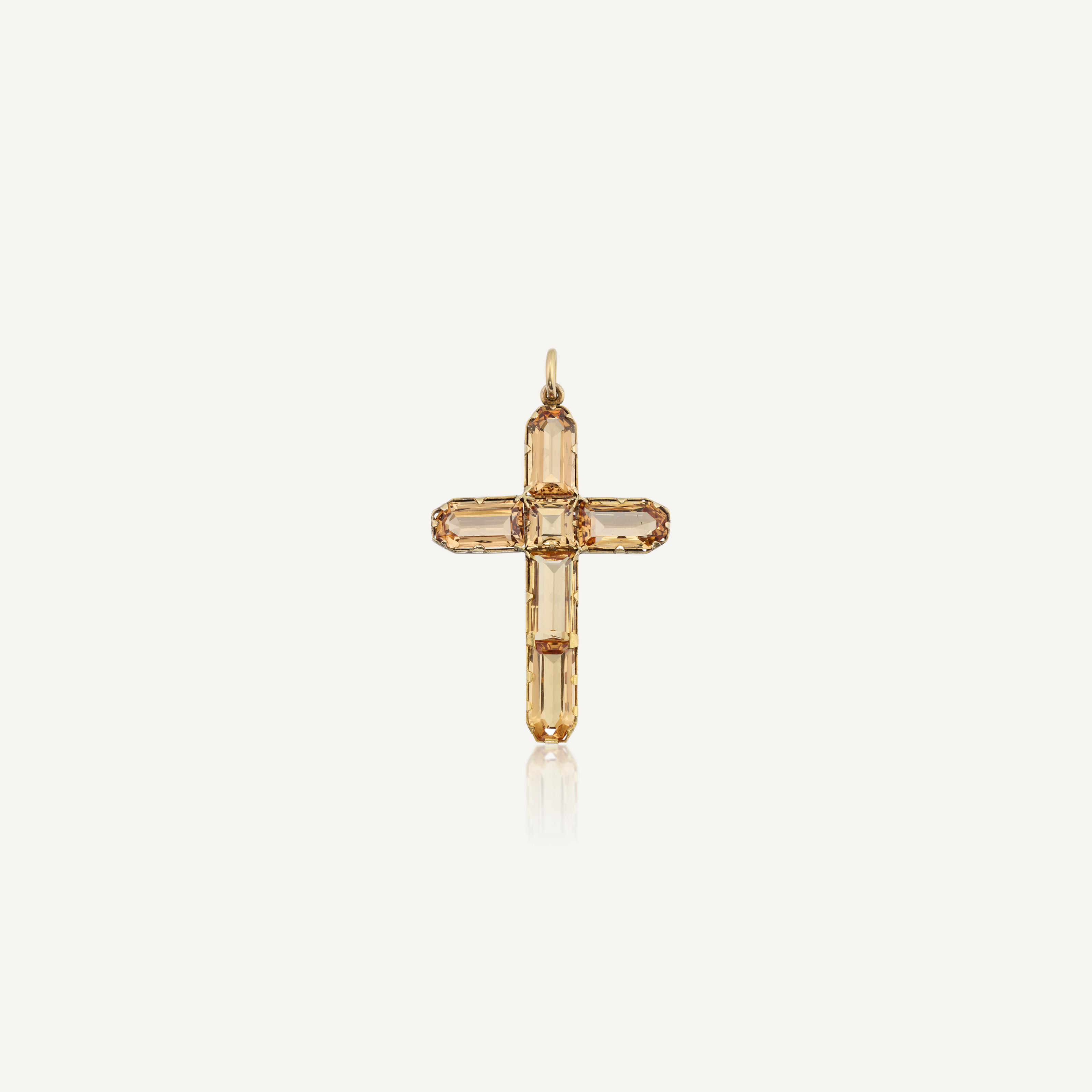 EARLY 19TH CENTURY TOPAZ CROSS PENDANT, | Christie’s